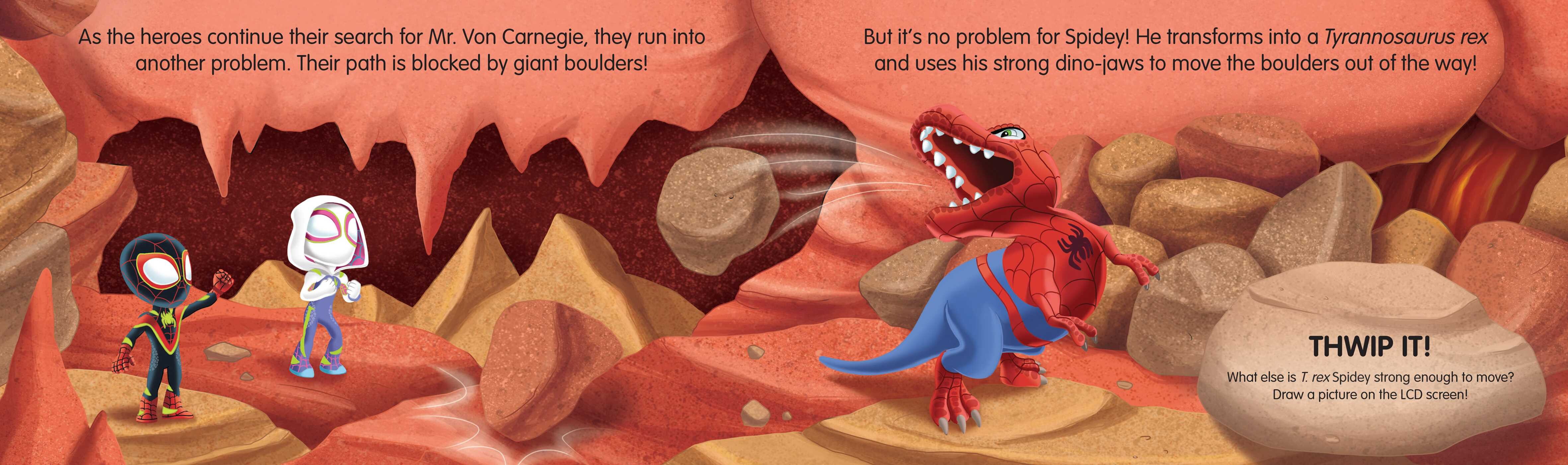 Marvel: Spidey and His Amazing Friends: Dino Webs! | Book by Steve ...