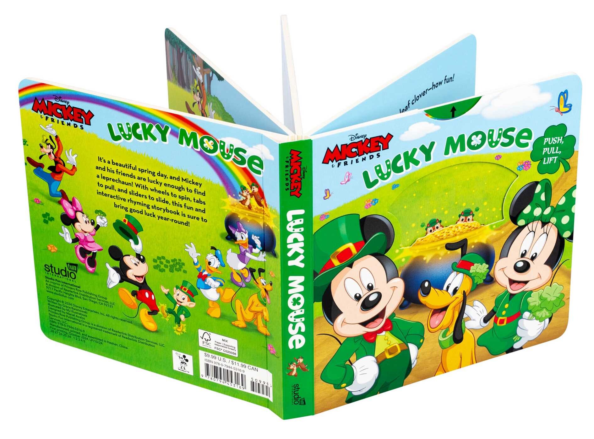 Disney Mickey: Lucky Mouse | Book by Grace Baranowski | Official ...