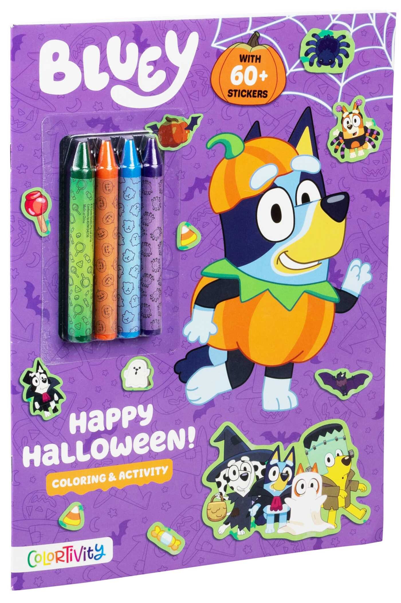 Bluey Colortivity: Happy Halloween! | Book by Grace Baranowski ...