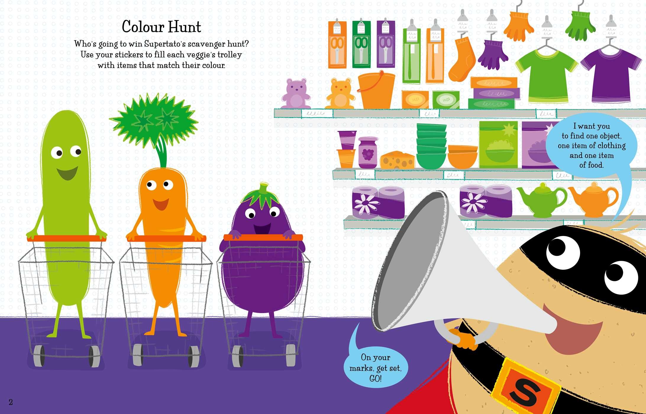 Supertato Sticker Skills | Book by Paul Linnet, Sue Hendra | Official ...
