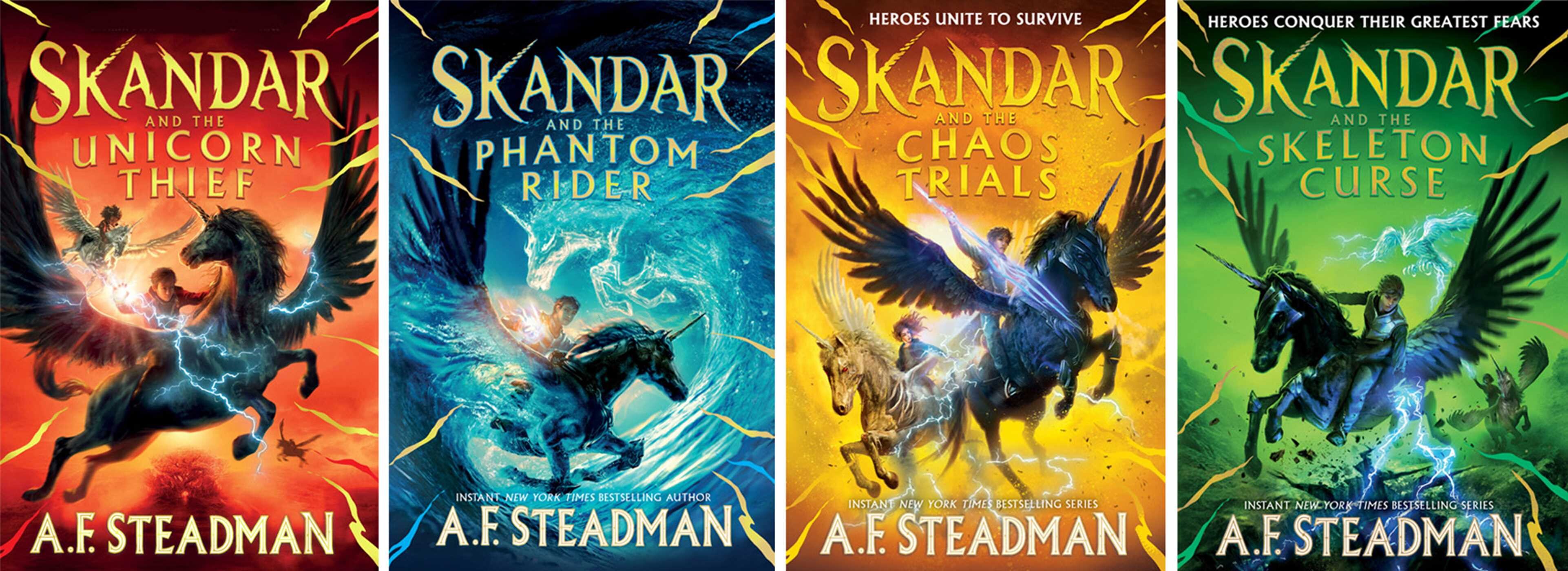 World of Skandar: The First Unicorn Rider Audiobook by A.F. Steadman ...