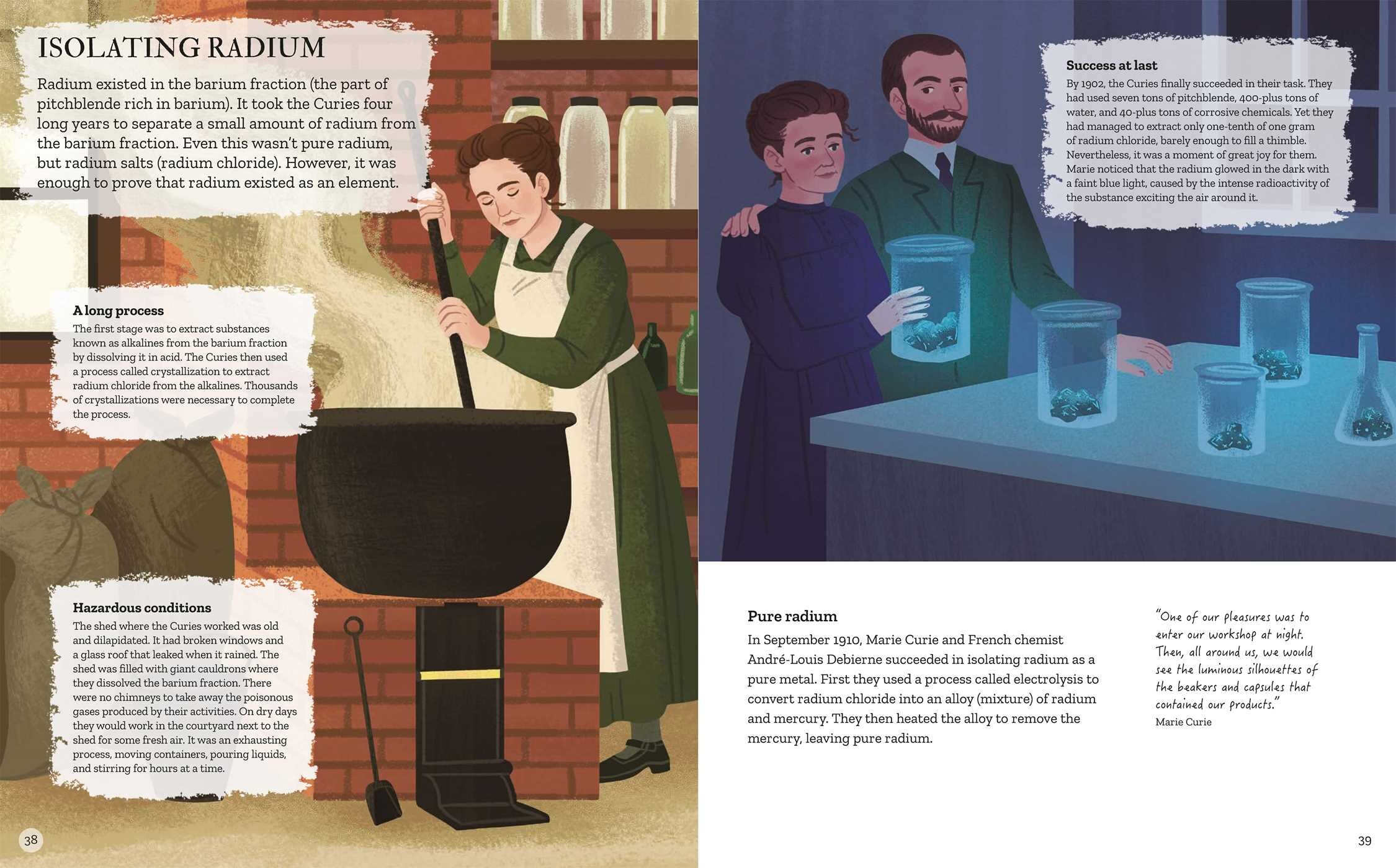 The Incredible Discoveries of Marie Curie | Book by Alex Woolf, Paula ...