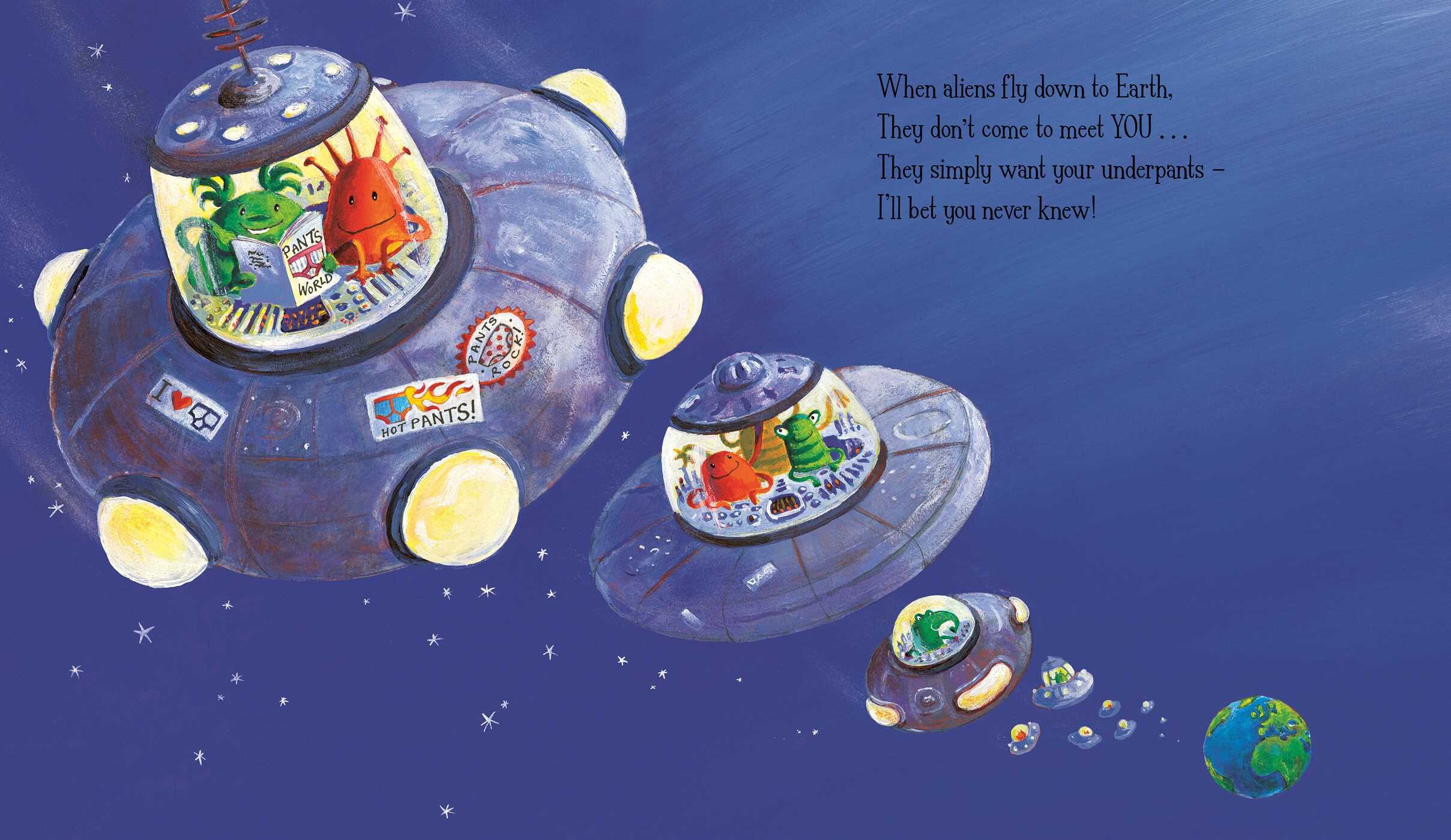 Aliens Love Underpants! | Book by Claire Freedman, Ben Cort | Official ...