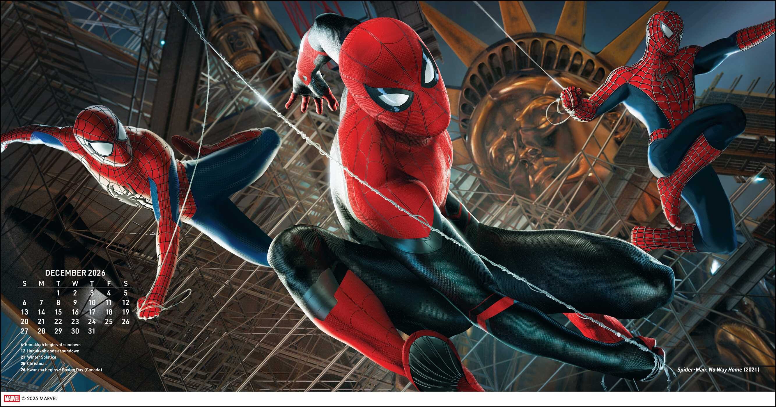 Marvel Studios: The Art of Ryan Meinerding 2026 Cinematic Wall Calendar ...