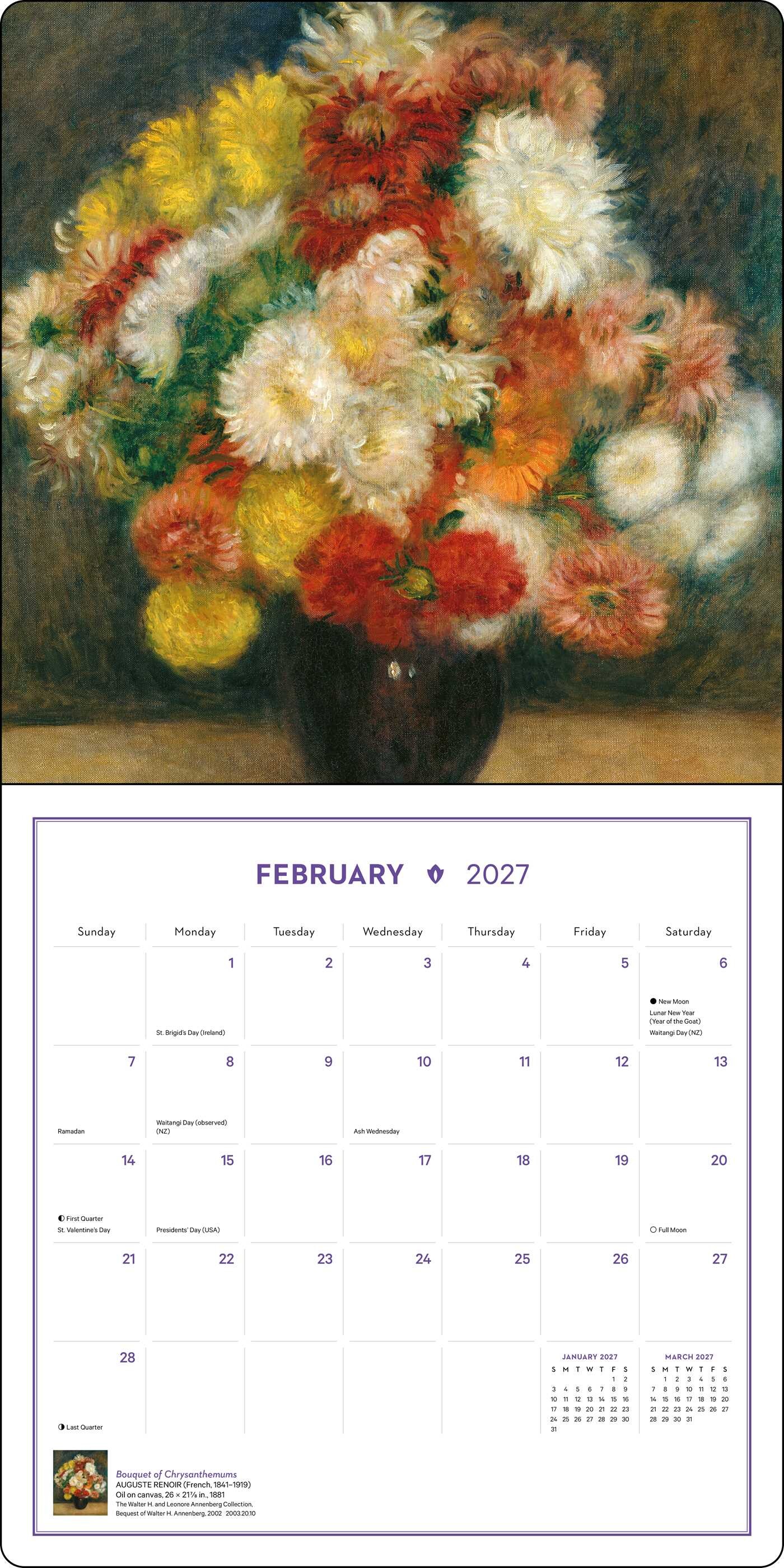 Impressionism and Post-Impressionism 2027 Wall Calendar - Book Summary ...