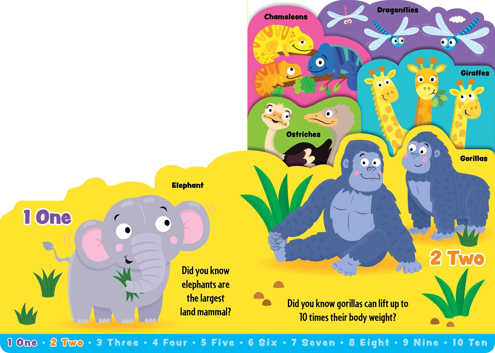 1-2-3 Animals in the Wild | Book by Jennifer Bartlett | Official ...