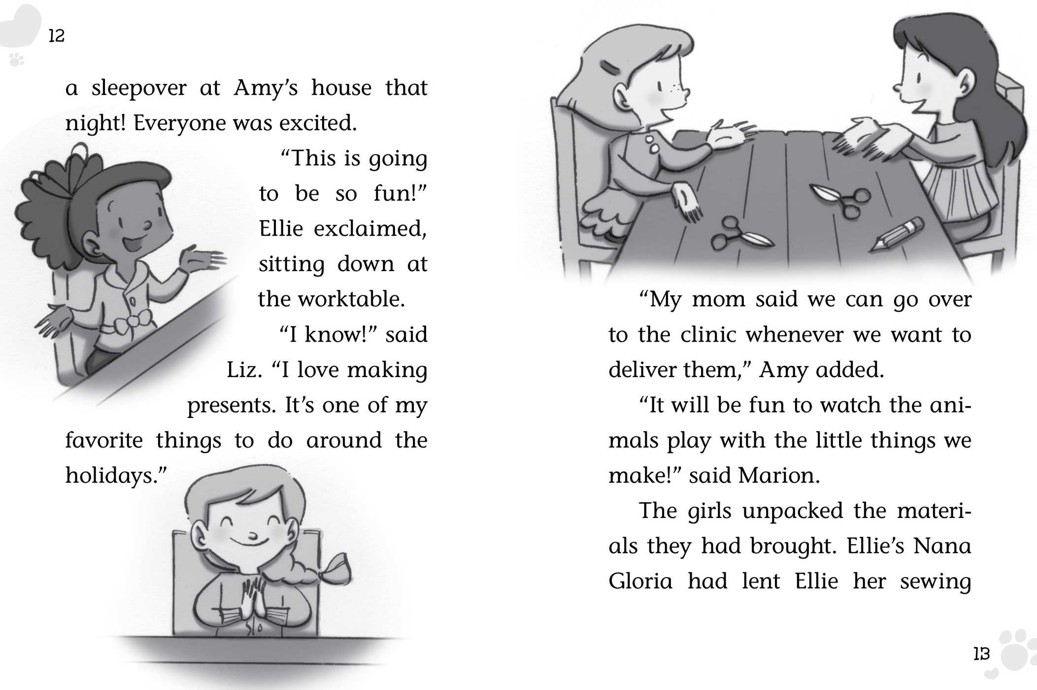 Amy's Very Merry Christmas | Book by Callie Barkley, Marsha Riti ...