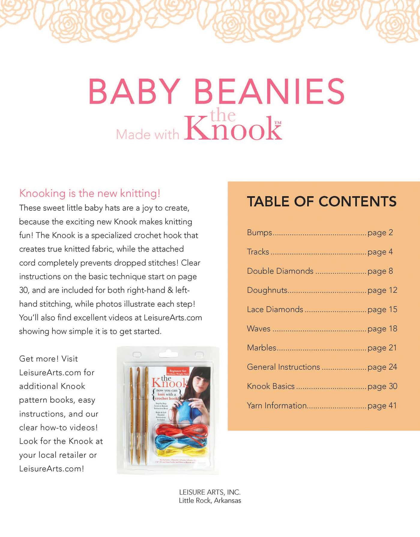 Baby Beanies Made with the Knook | Book by Dorothy E. Uhlir | Official ...