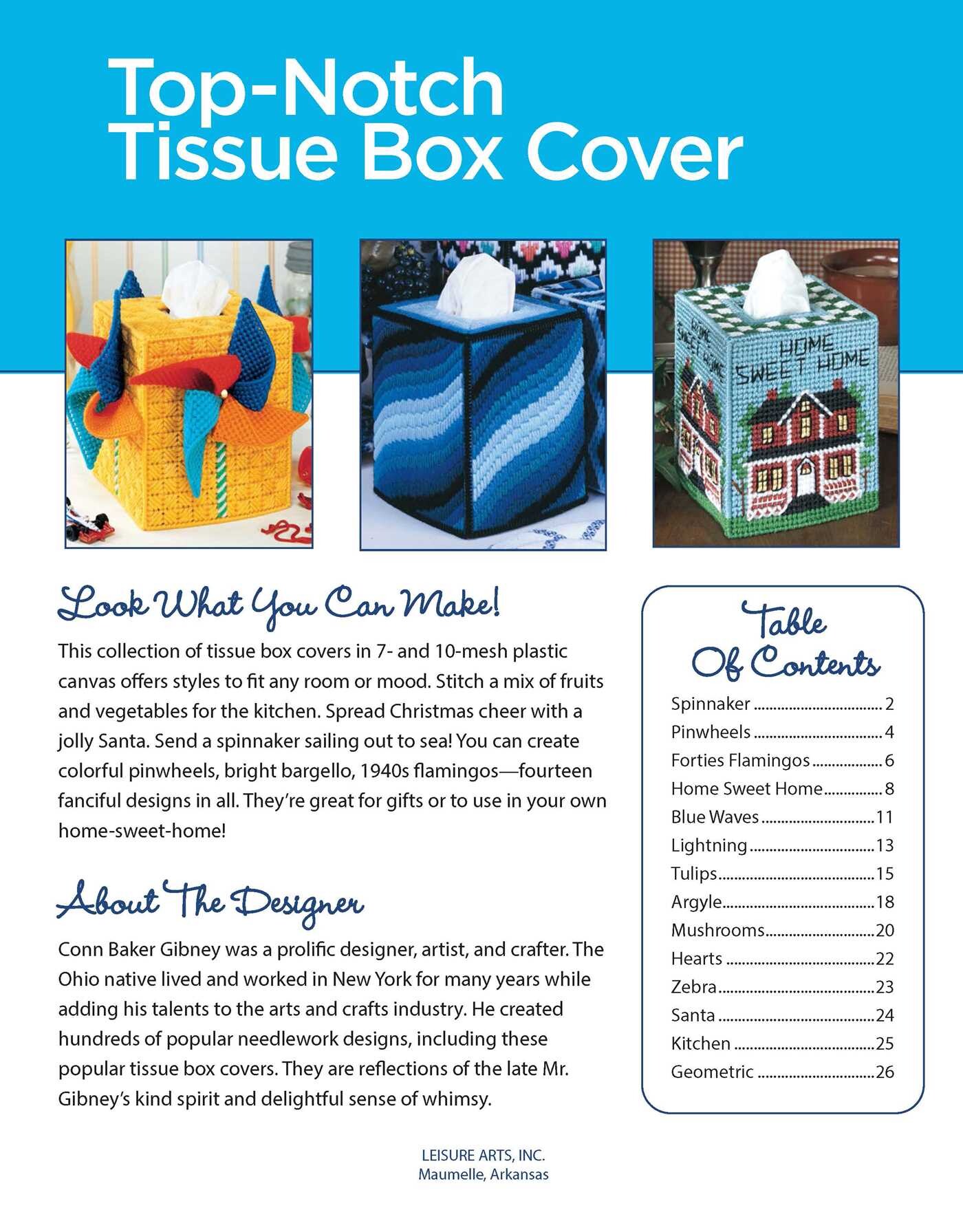 Top-Notch Tissue Box Covers | Book by Conn Baker Gibney | Official ...