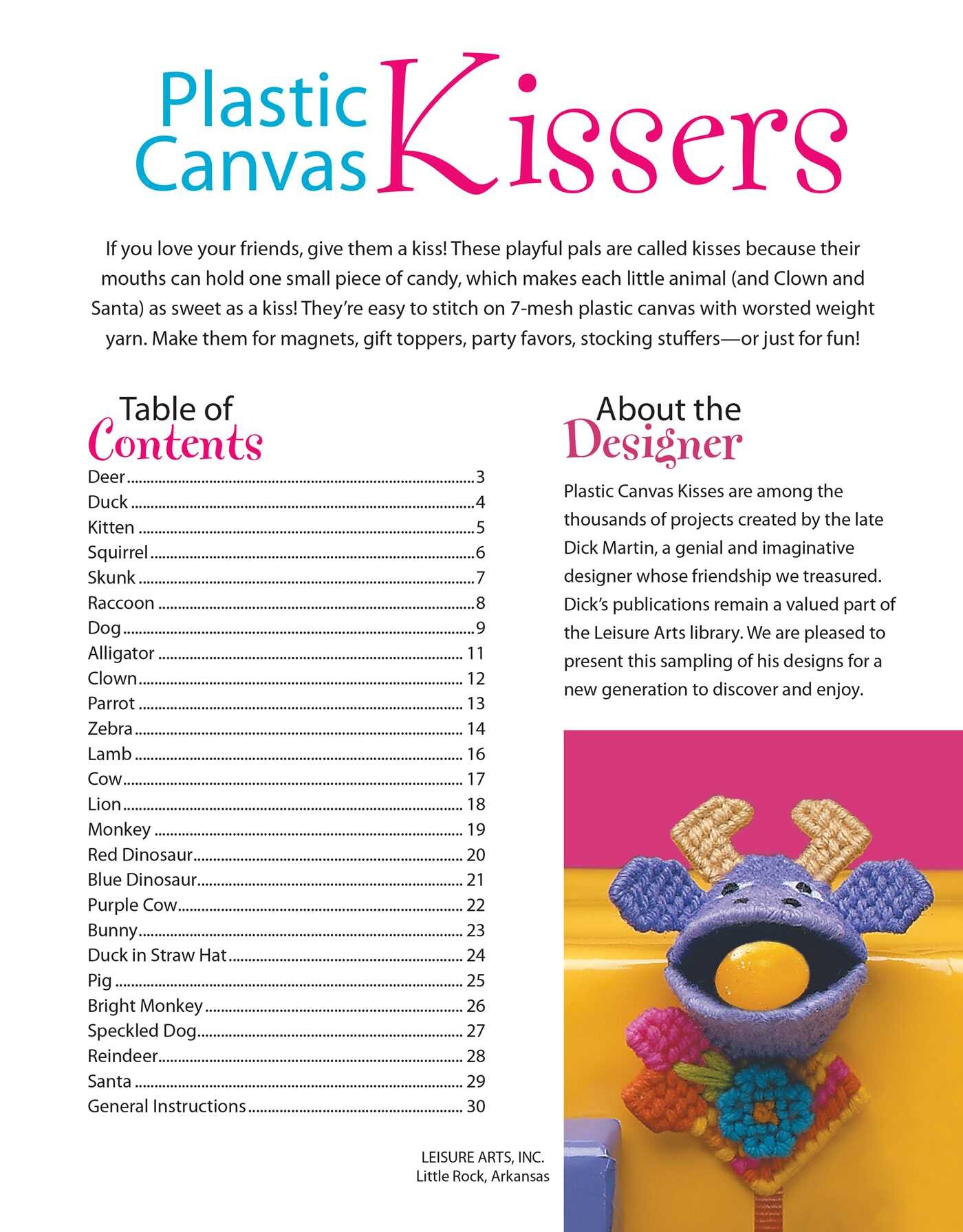 Plastic Canvas Kissers | Book by Dick Martin | Official Publisher Page ...