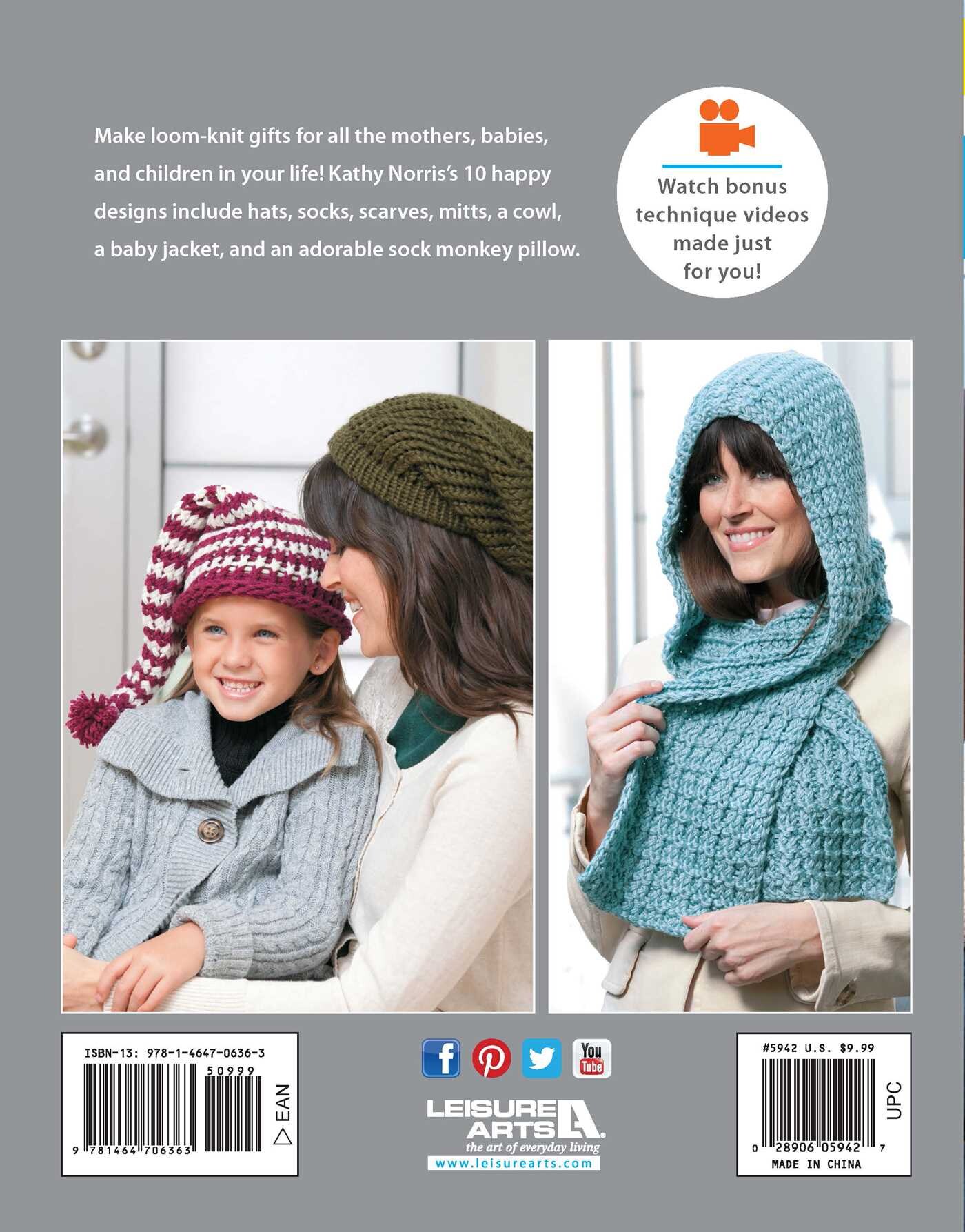 Loom Knitting for Mommy & Me | Book by Kathy Norris | Official ...