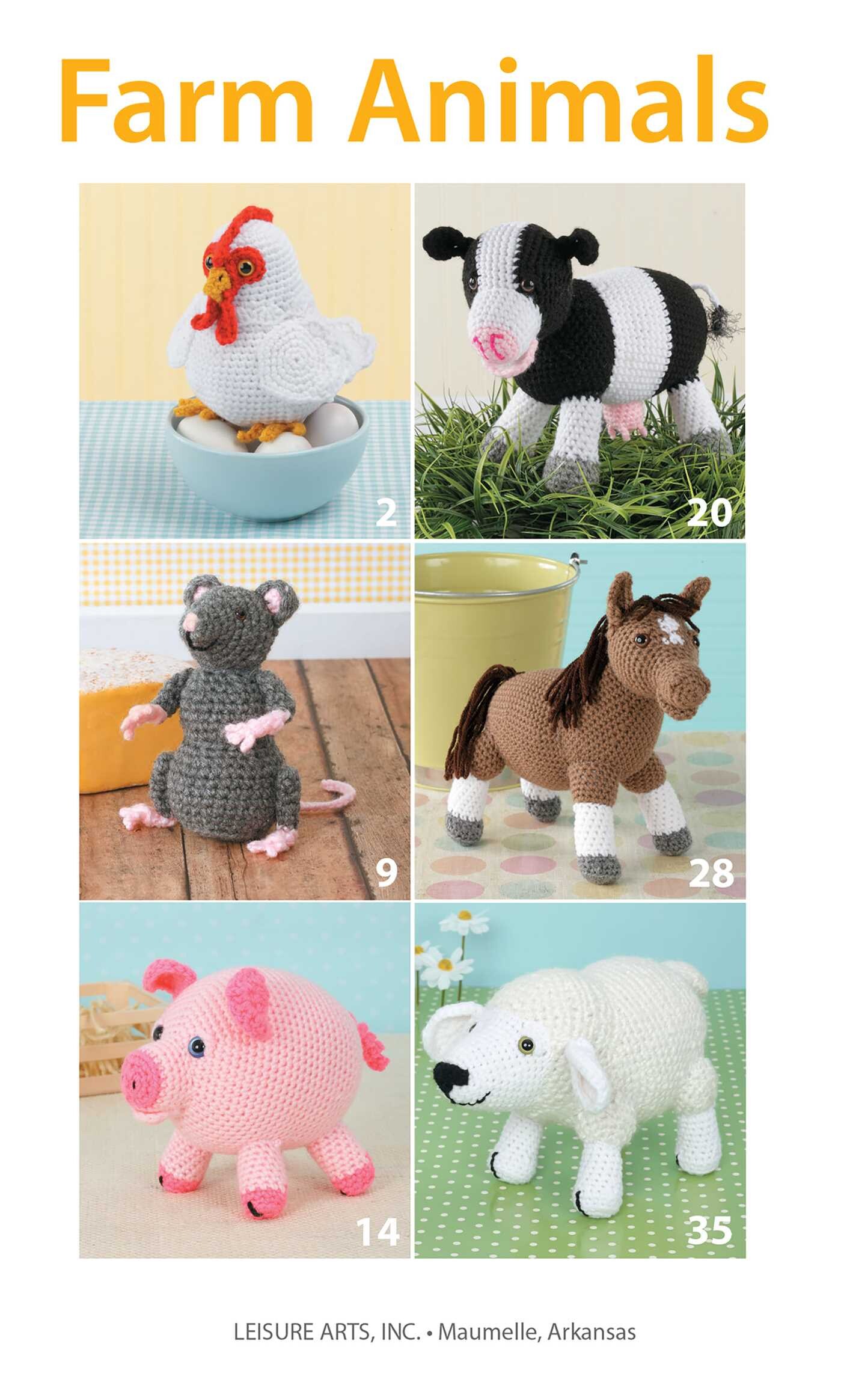 Crochet Farm Animals | Book by Jessica Boyer | Official Publisher Page | Simon & Schuster