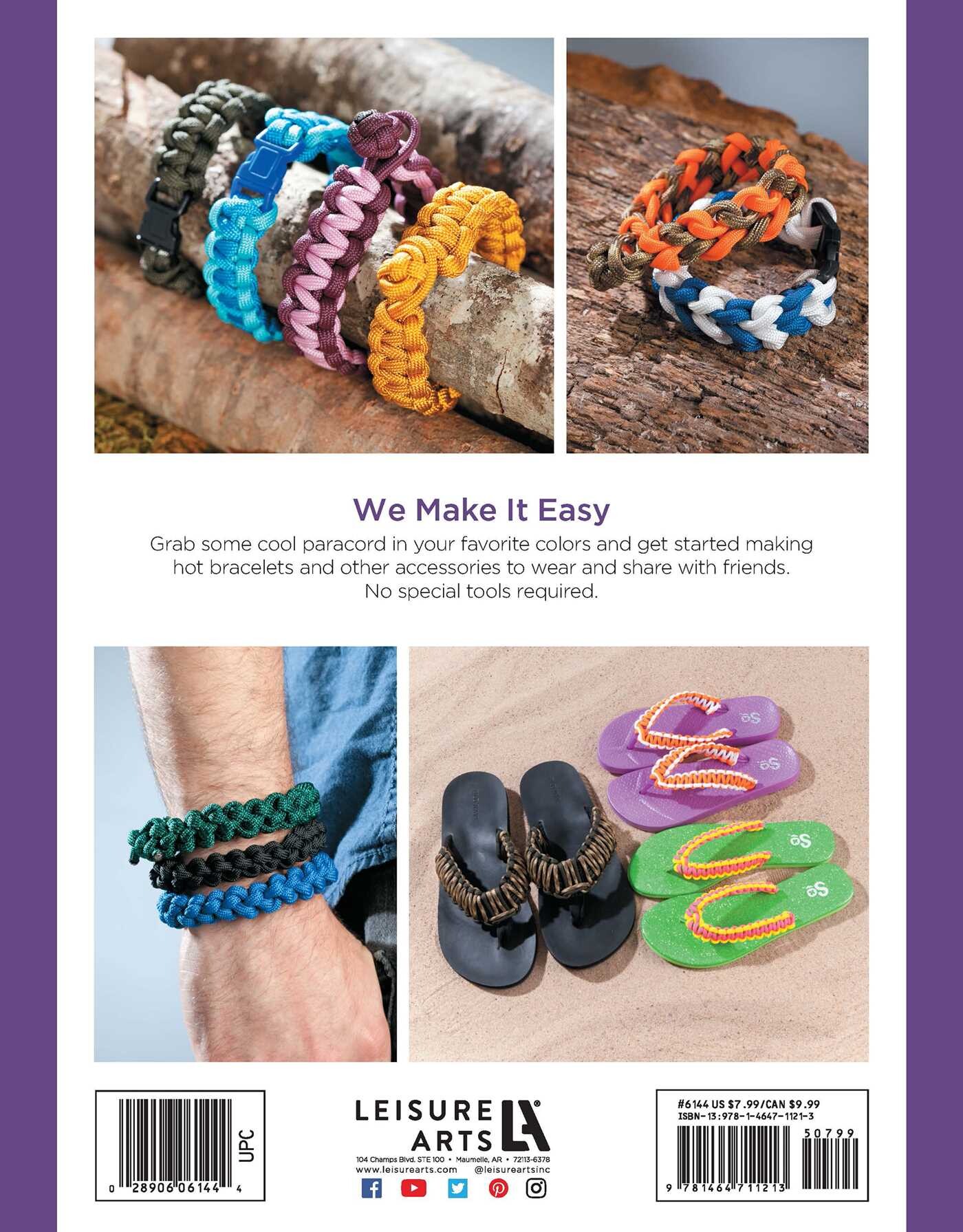 Paracord Crafts | Book by Leisure Arts | Official Publisher Page ...