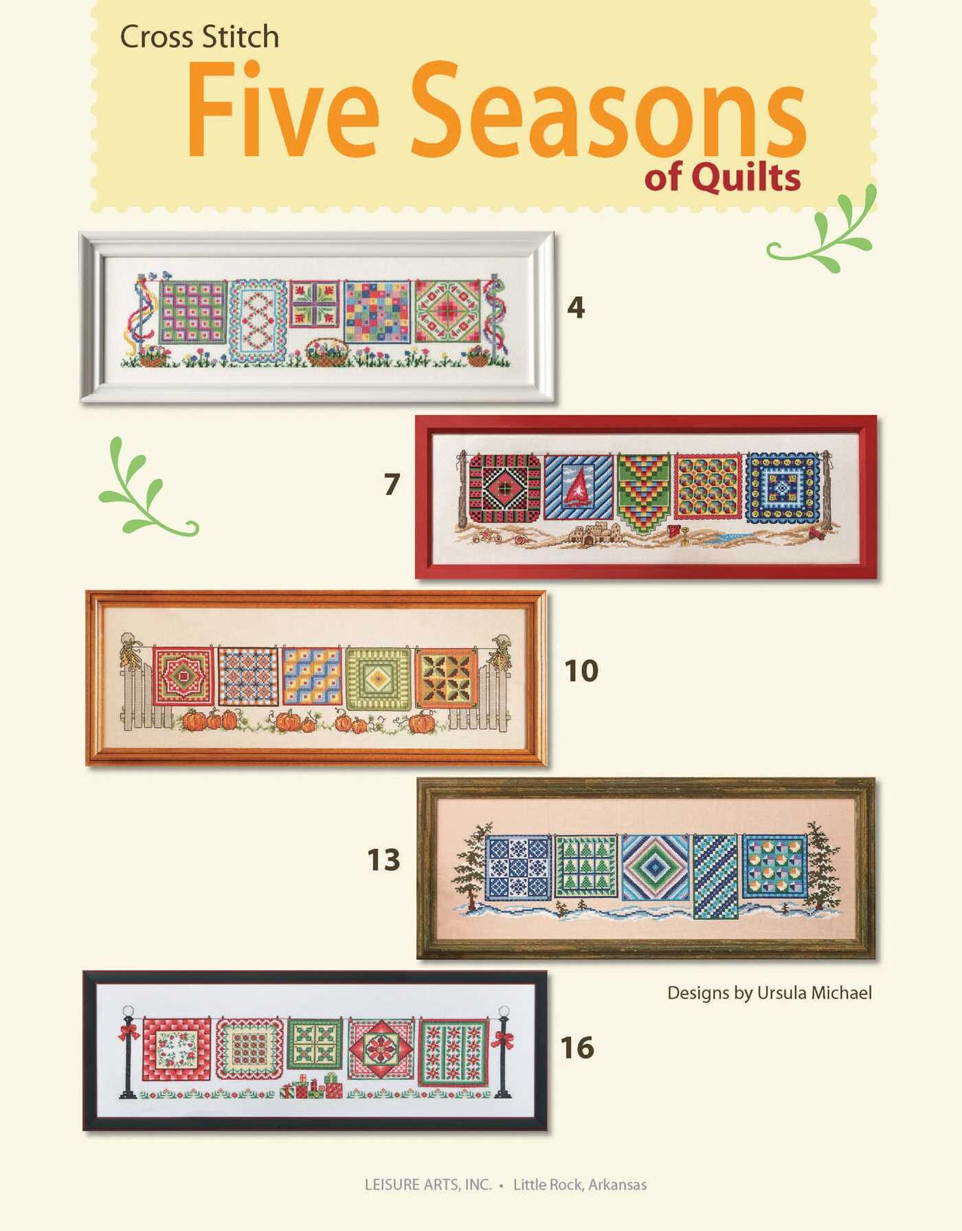 Five Seasons of Quilts | Book by Herrschner | Official Publisher Page ...
