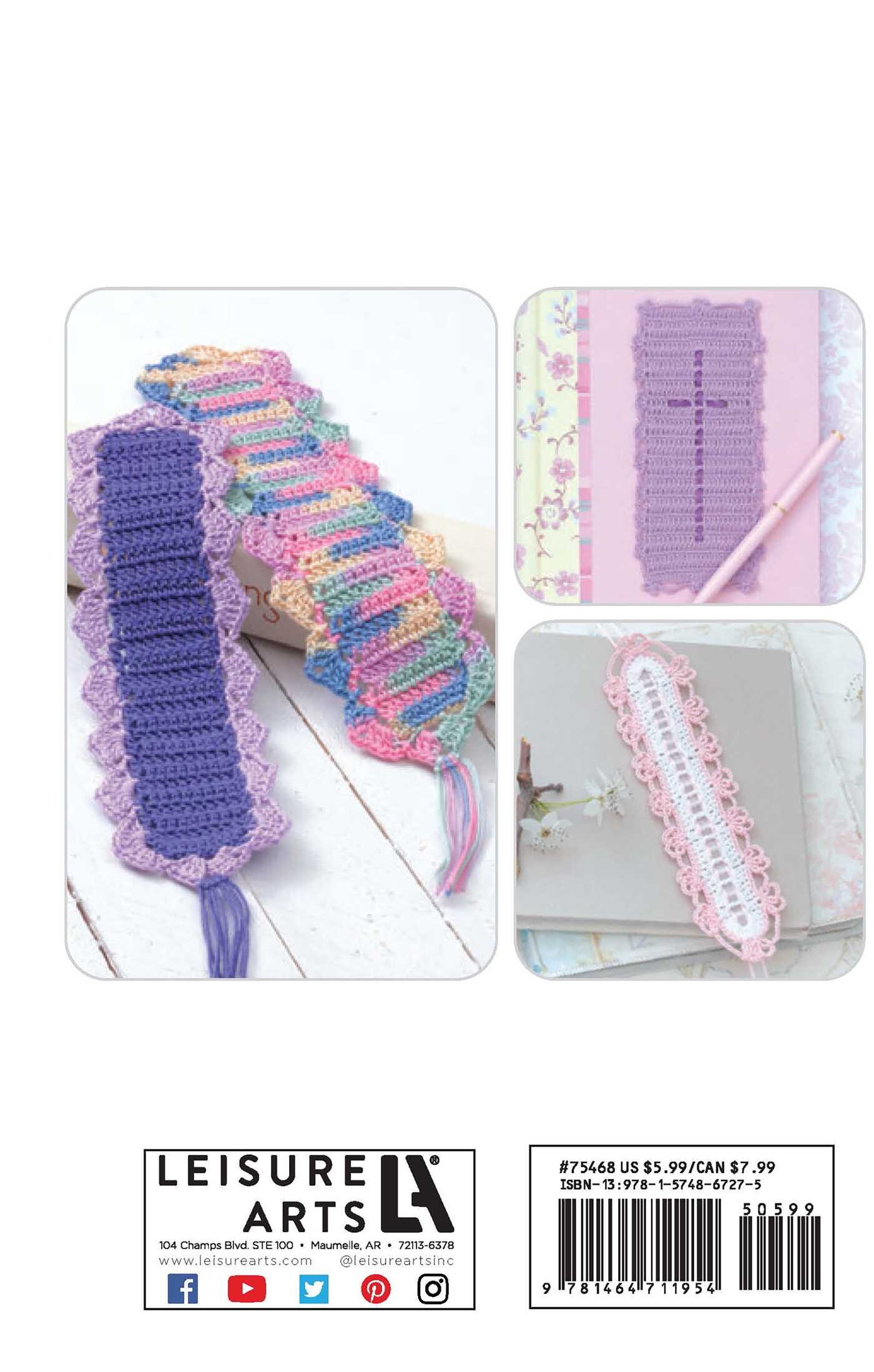 Crochet Thread Bookmarks | Book by Delores Storm | Official Publisher ...
