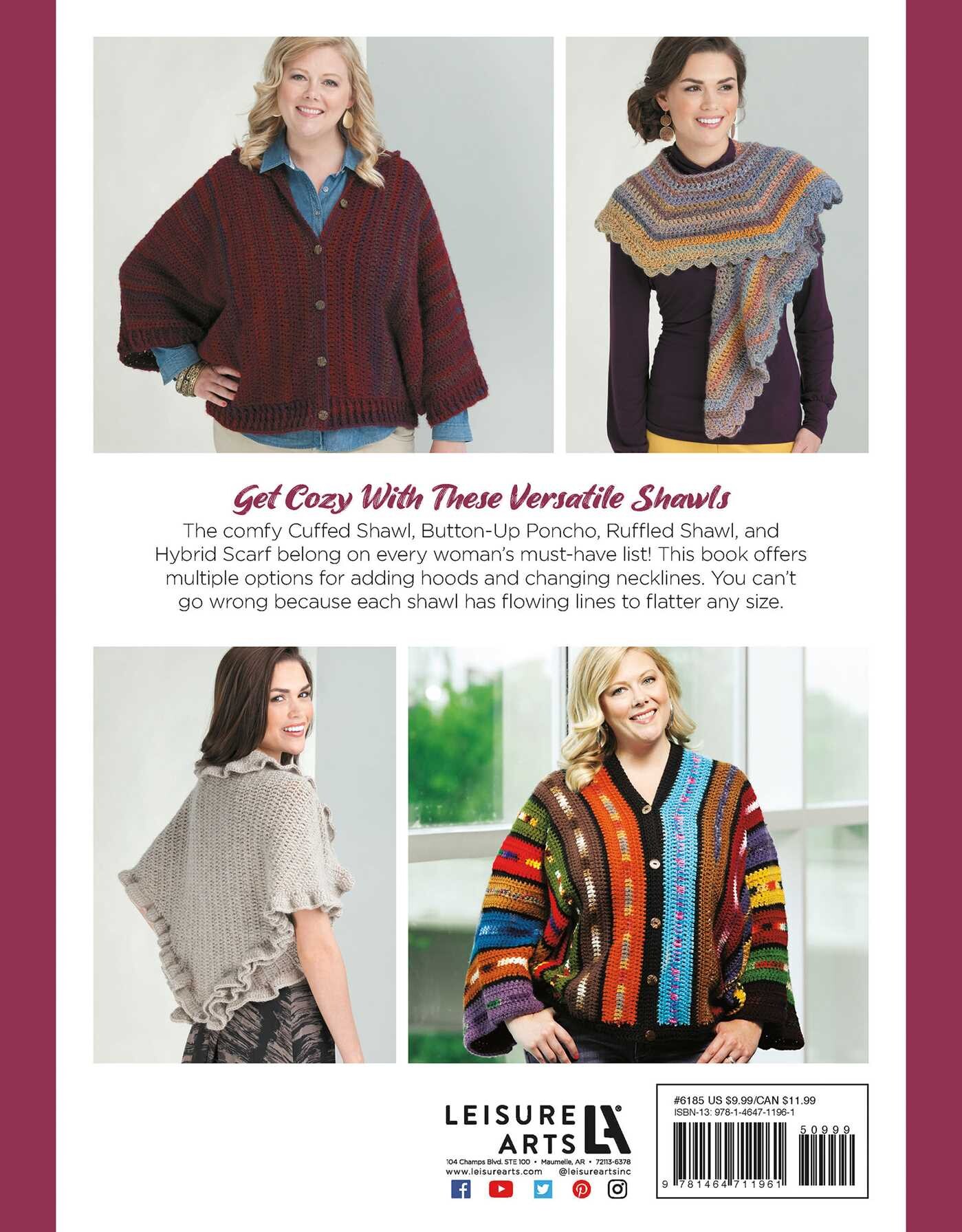 Crochet the Cuffed Shawl & More | Book by Shelle Hendrix | Official ...