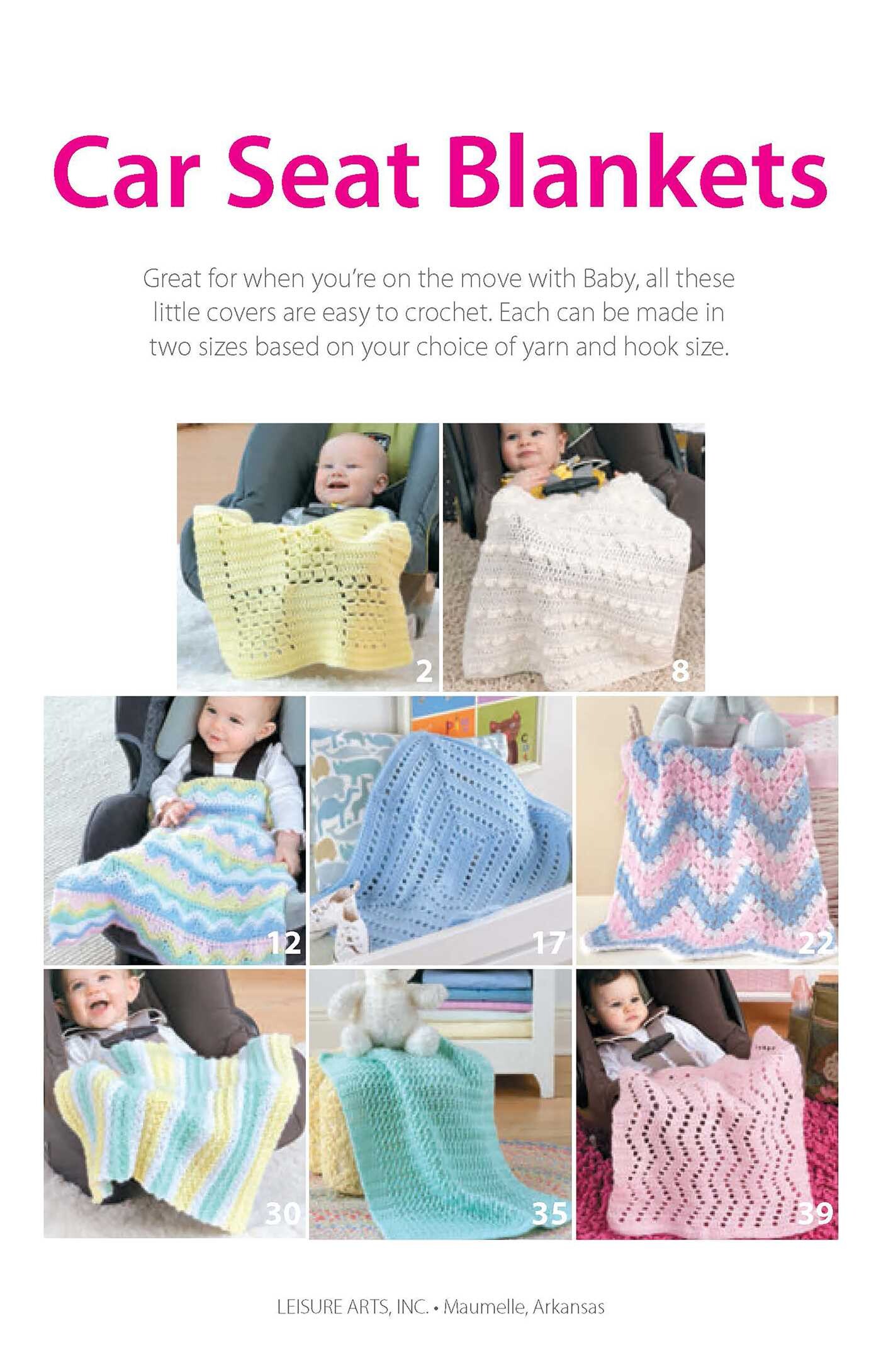 Crochet Car Seat Blankets | Book by Becky Stevens | Official Publisher ...