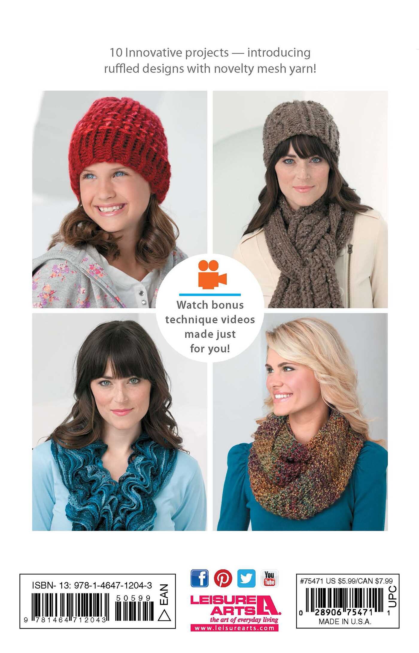 Loom Knit Hats & Scarves | Book by Kathy Norris | Official Publisher ...