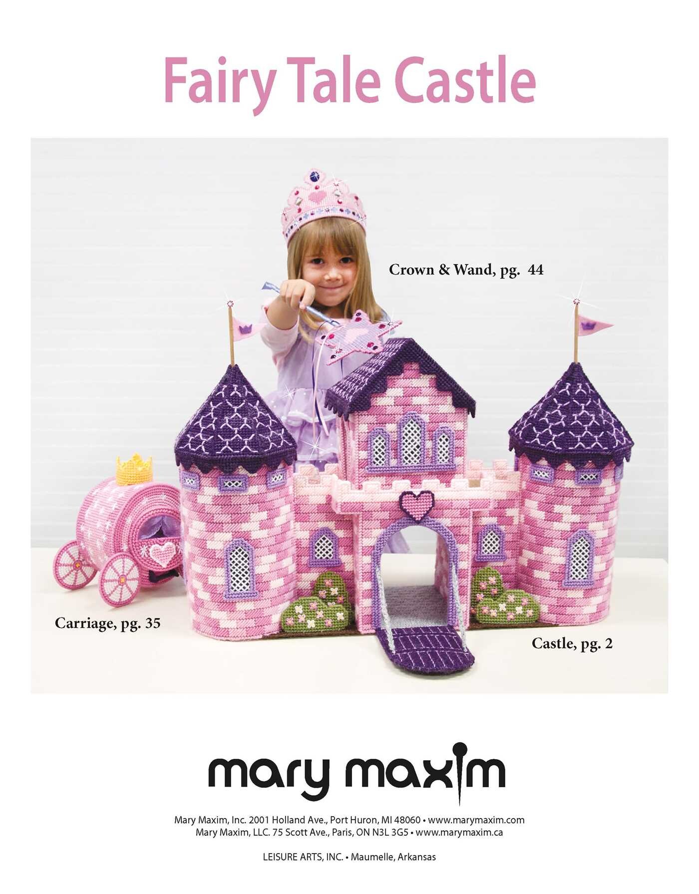 The Best of Mary Maxim Fairy Tale Castle | Book by Mary Maxim ...