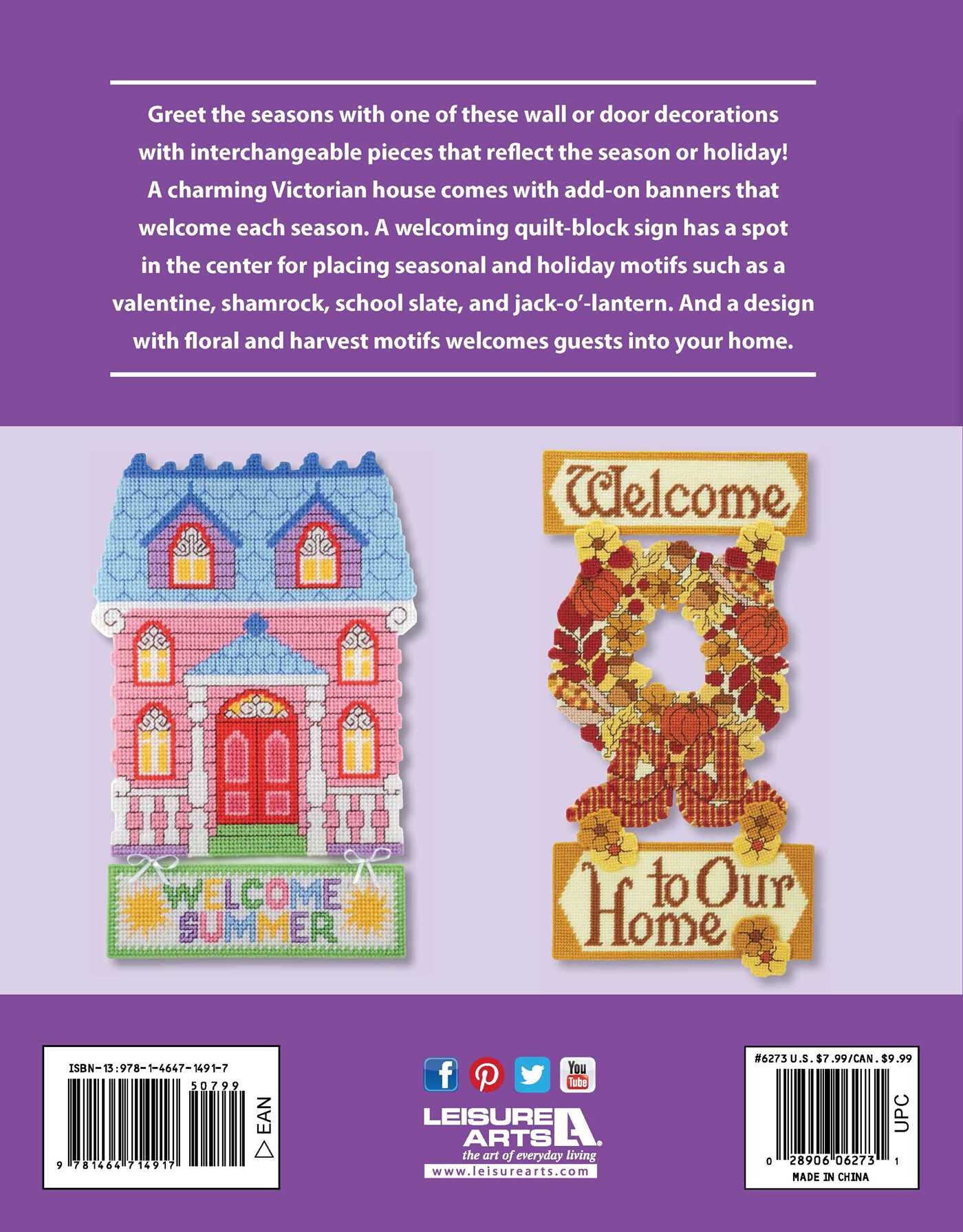 Welcome the Seasons Pastic Canvas Projects | Book by Herrschner ...