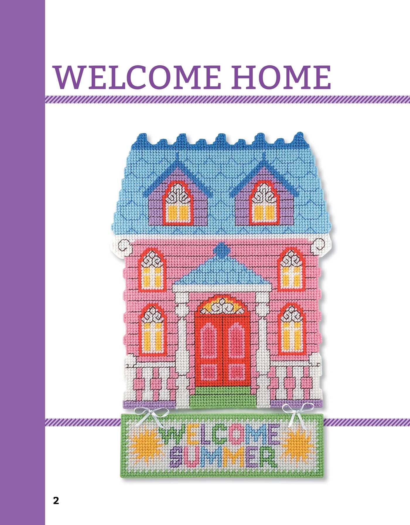 Welcome the Seasons Pastic Canvas Projects | Book by Herrschner ...