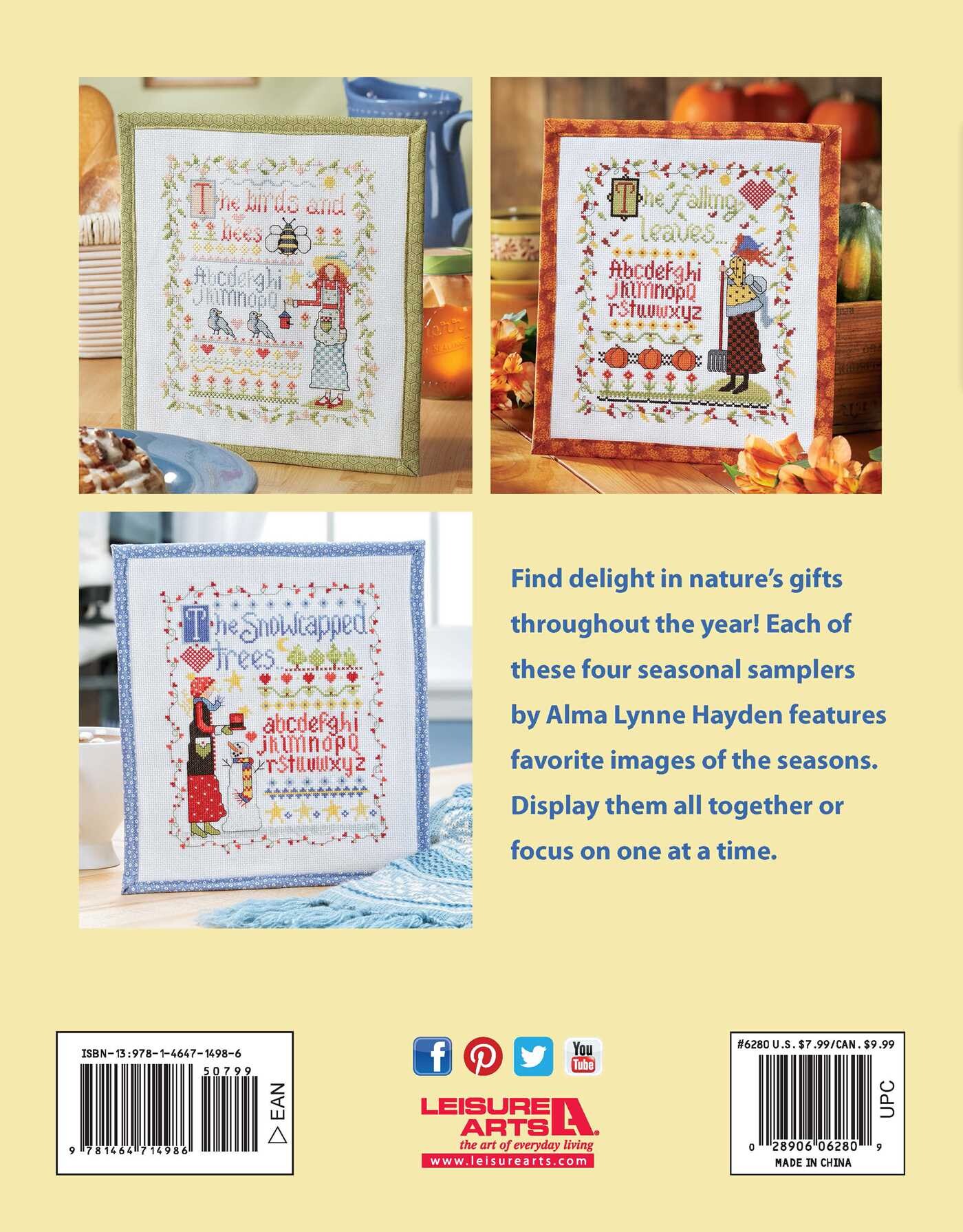 Seasonal Samplers Cross Stitch | Book by Shelle Hendrix | Official ...