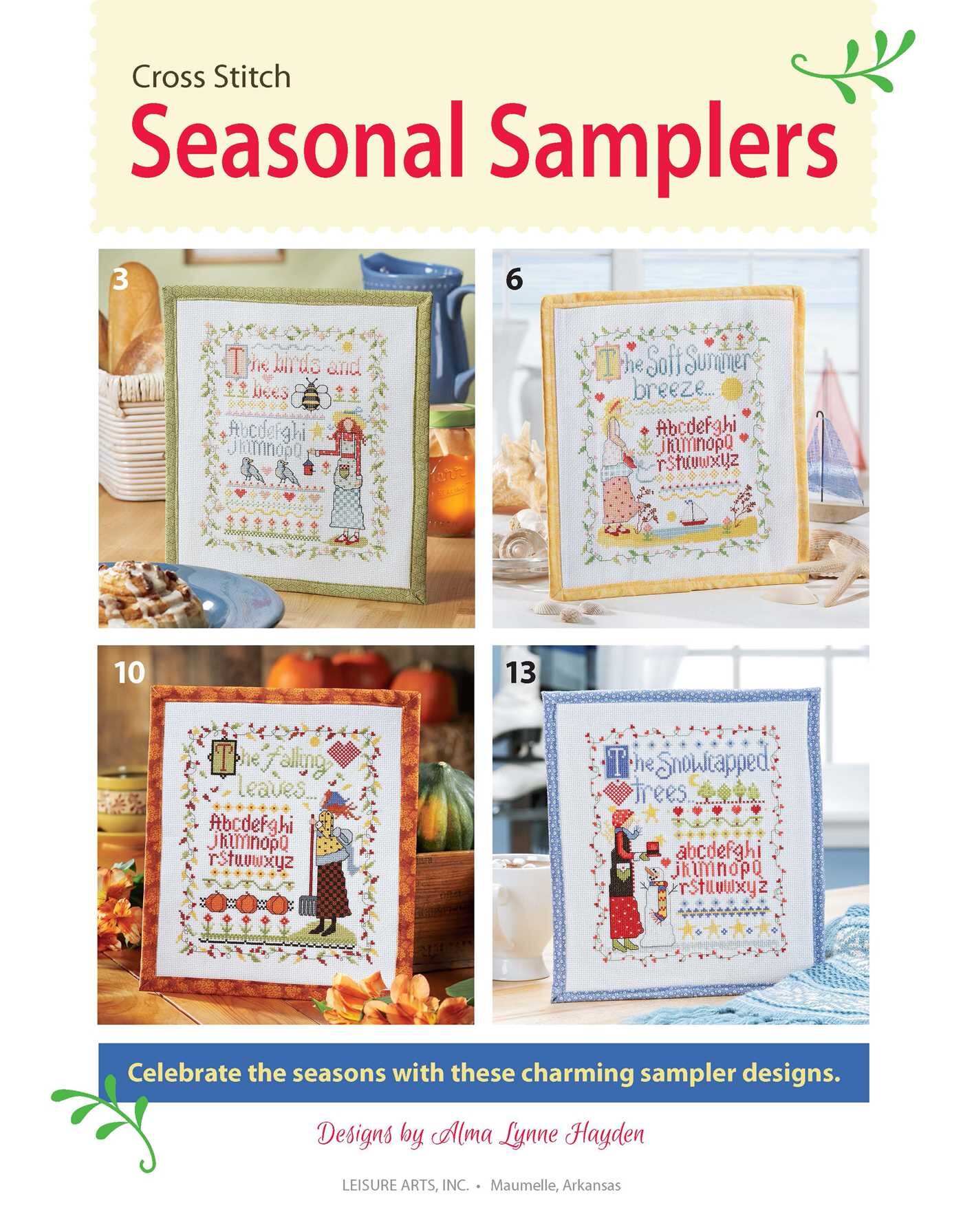 Seasonal Samplers Cross Stitch | Book by Shelle Hendrix | Official ...