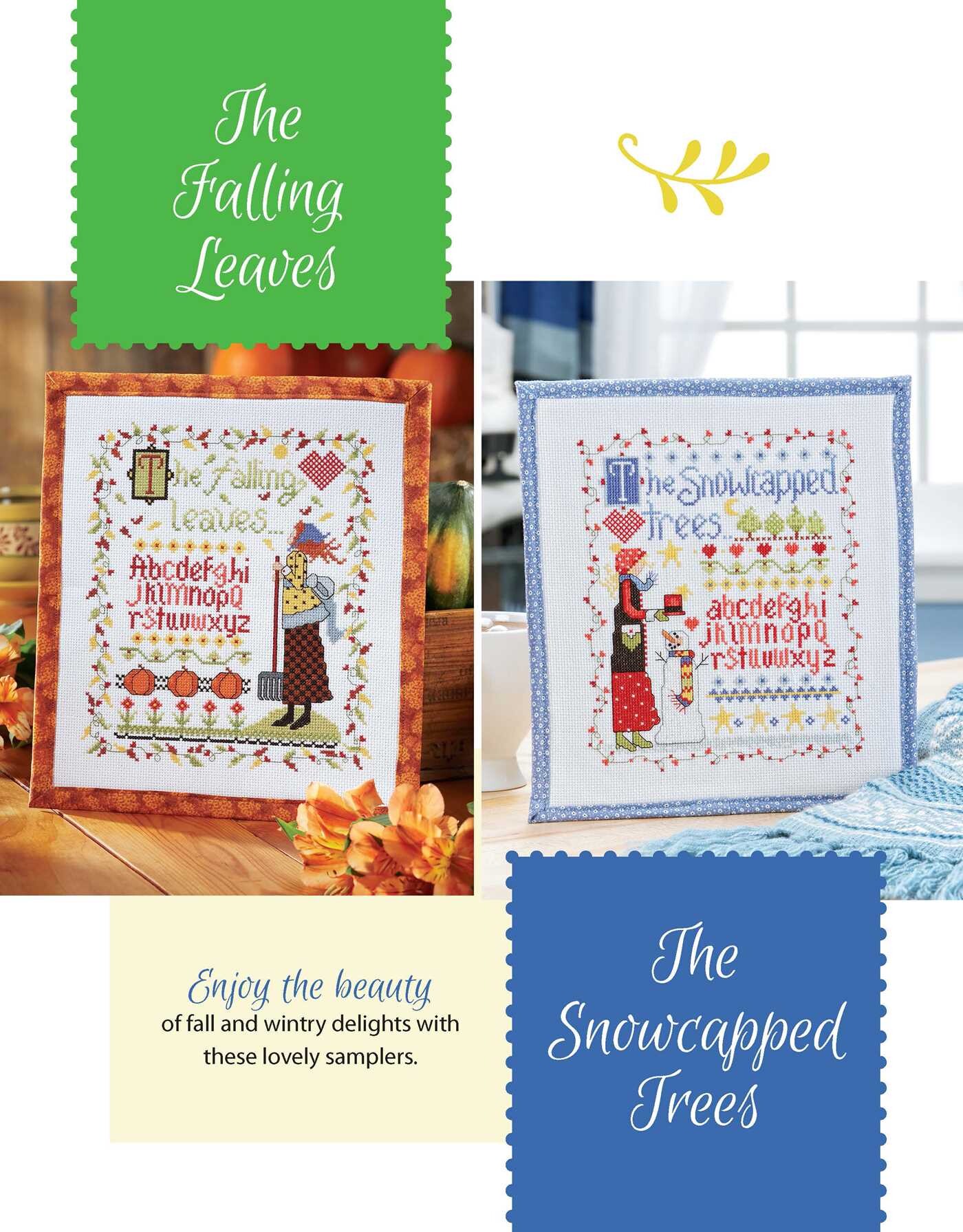 Seasonal Samplers Cross Stitch | Book by Shelle Hendrix | Official ...