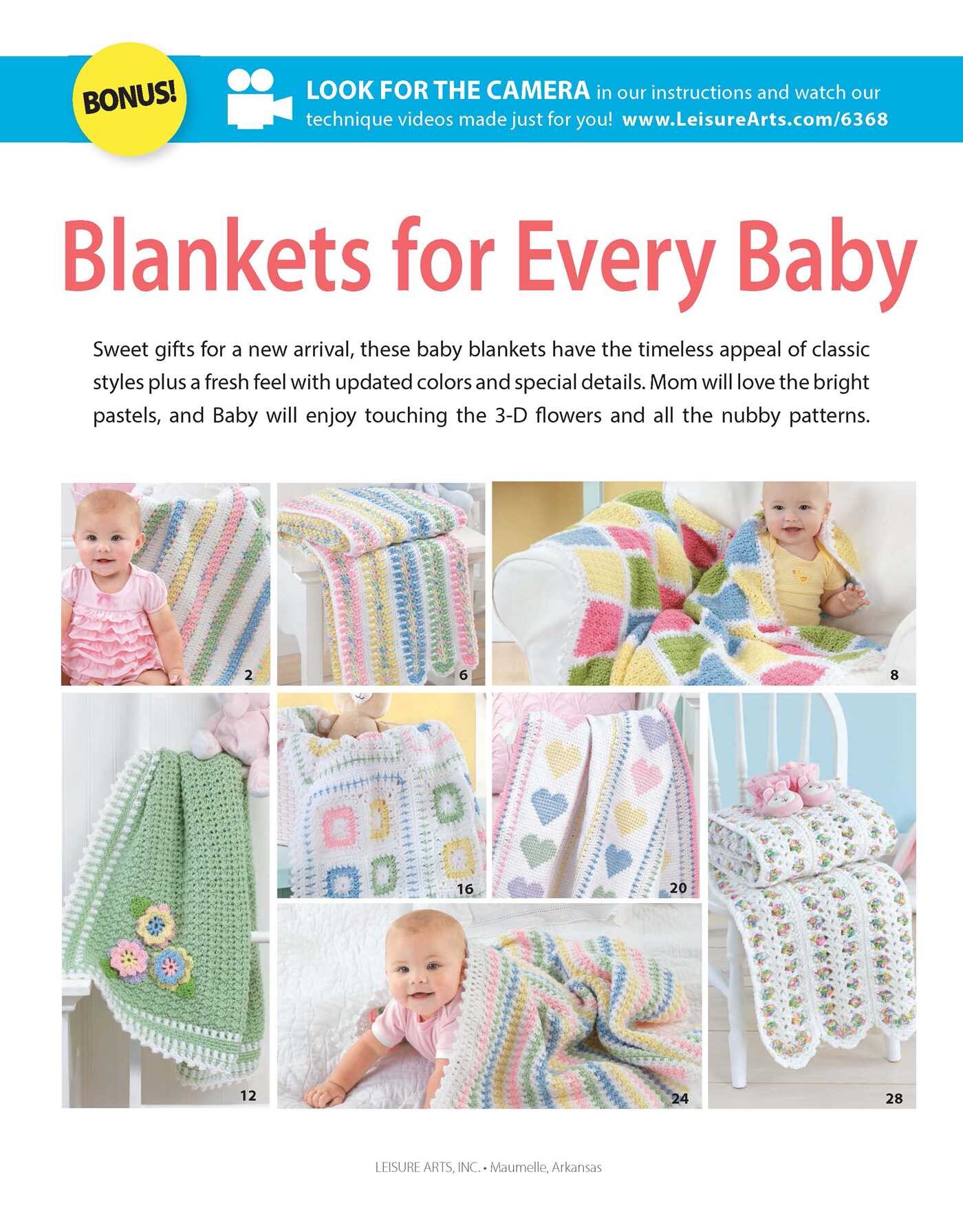 Crochet Blankets for Every Baby | Book by Megan Winston | Official ...