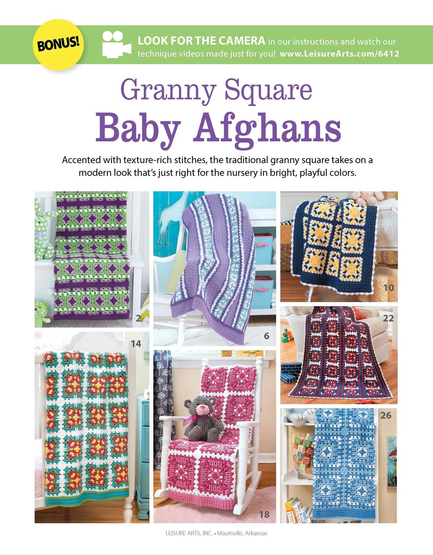 Granny Square Baby Afghans | Book by Dana Hoover | Official Publisher ...