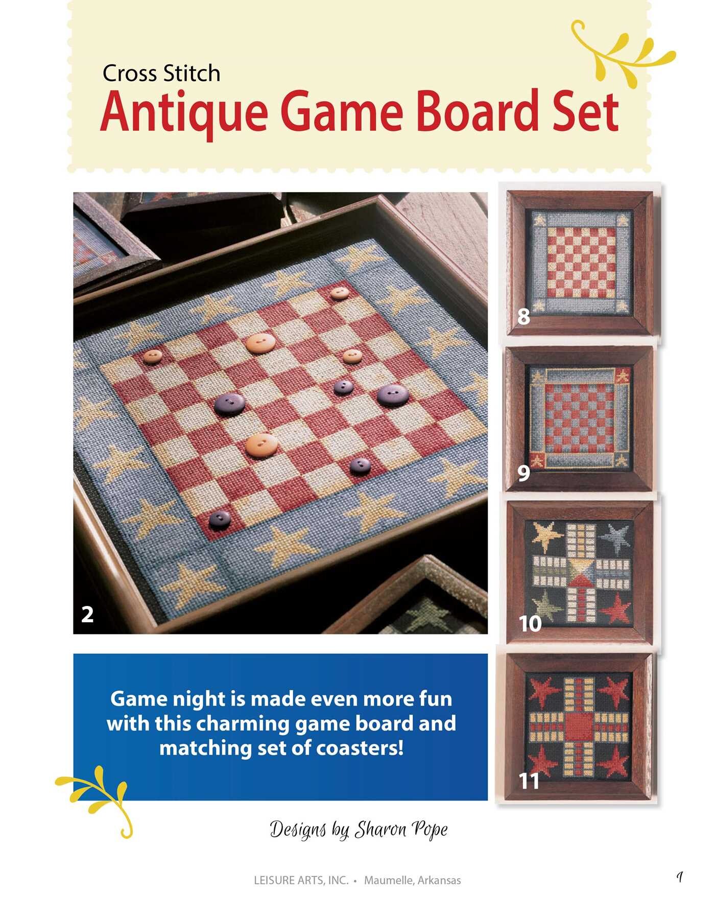 Antique Game Board Set | Book by Chelsea Povall | Official Publisher ...