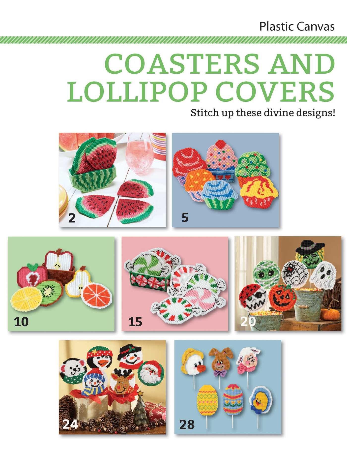 Coasters and Lollipop Covers | Book by Herrschner | Official Publisher ...