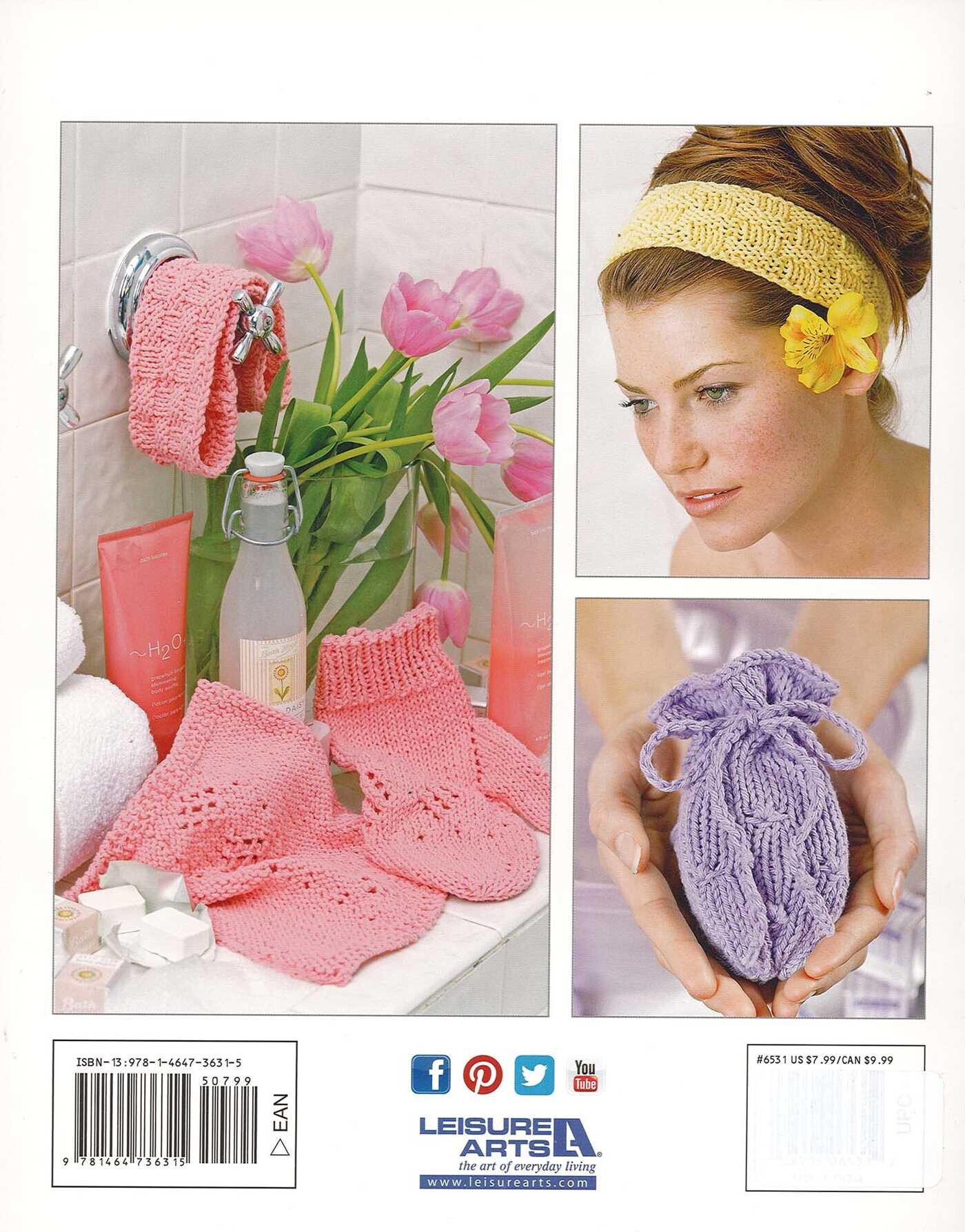 Spa & Bath Sets to Knit | Book by Rhonda White | Official Publisher ...
