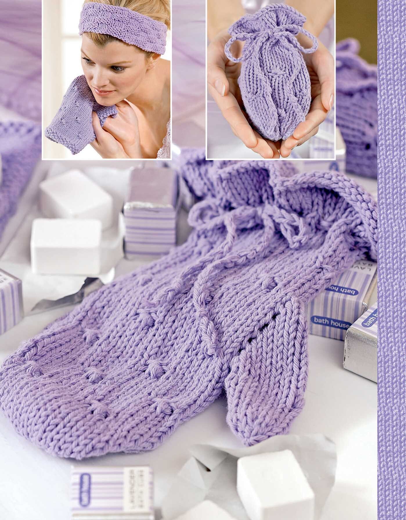 Spa & Bath Sets to Knit | Book by Rhonda White | Official Publisher ...