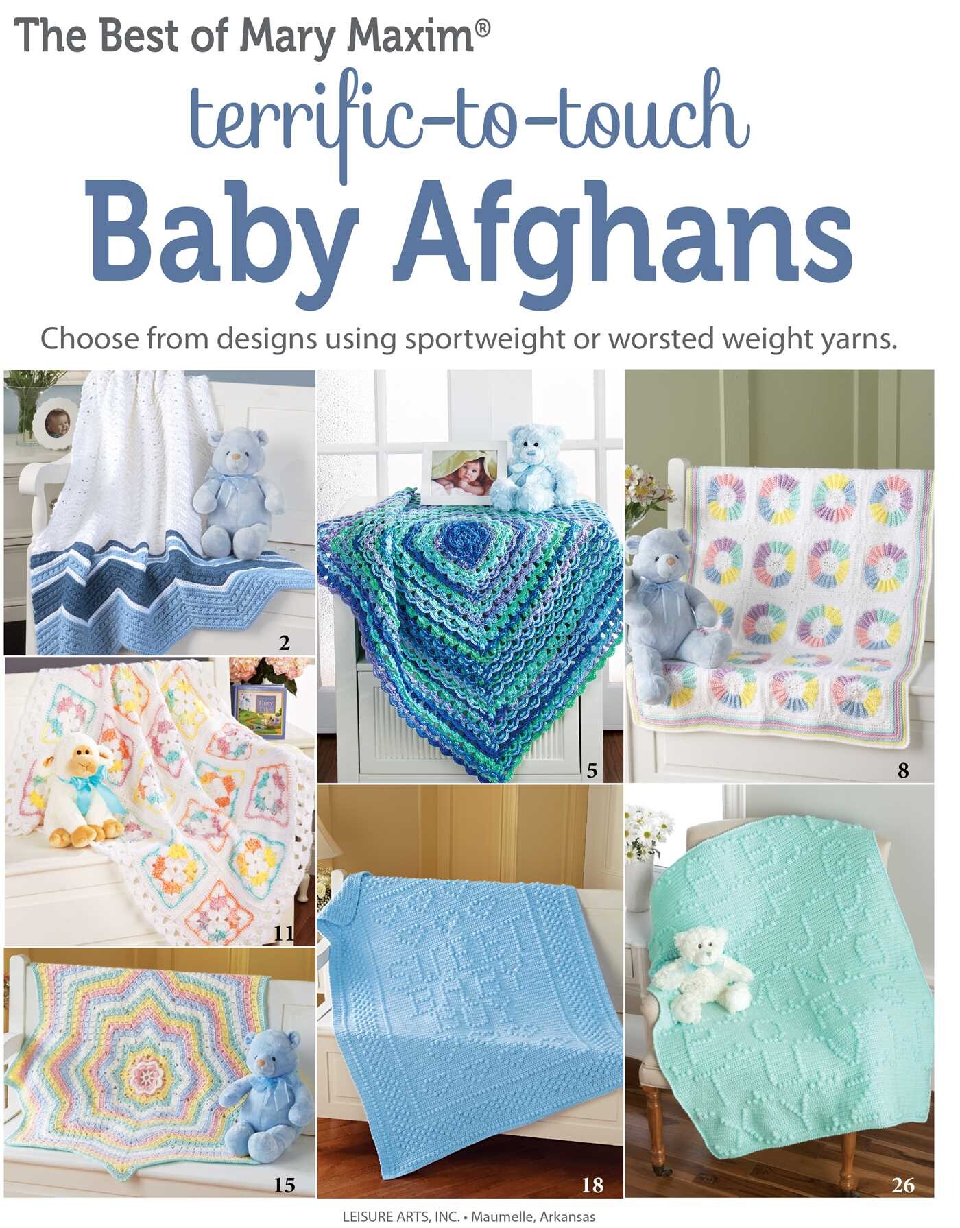 Terrific-to-Touch Baby Afghans— The Best of Mary Maxim | Book by Mary ...