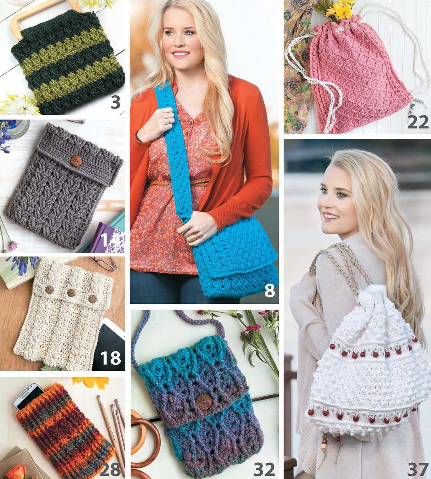 Crochet Bags & Backpacks | Book by Bonnie Barker | Official Publisher ...
