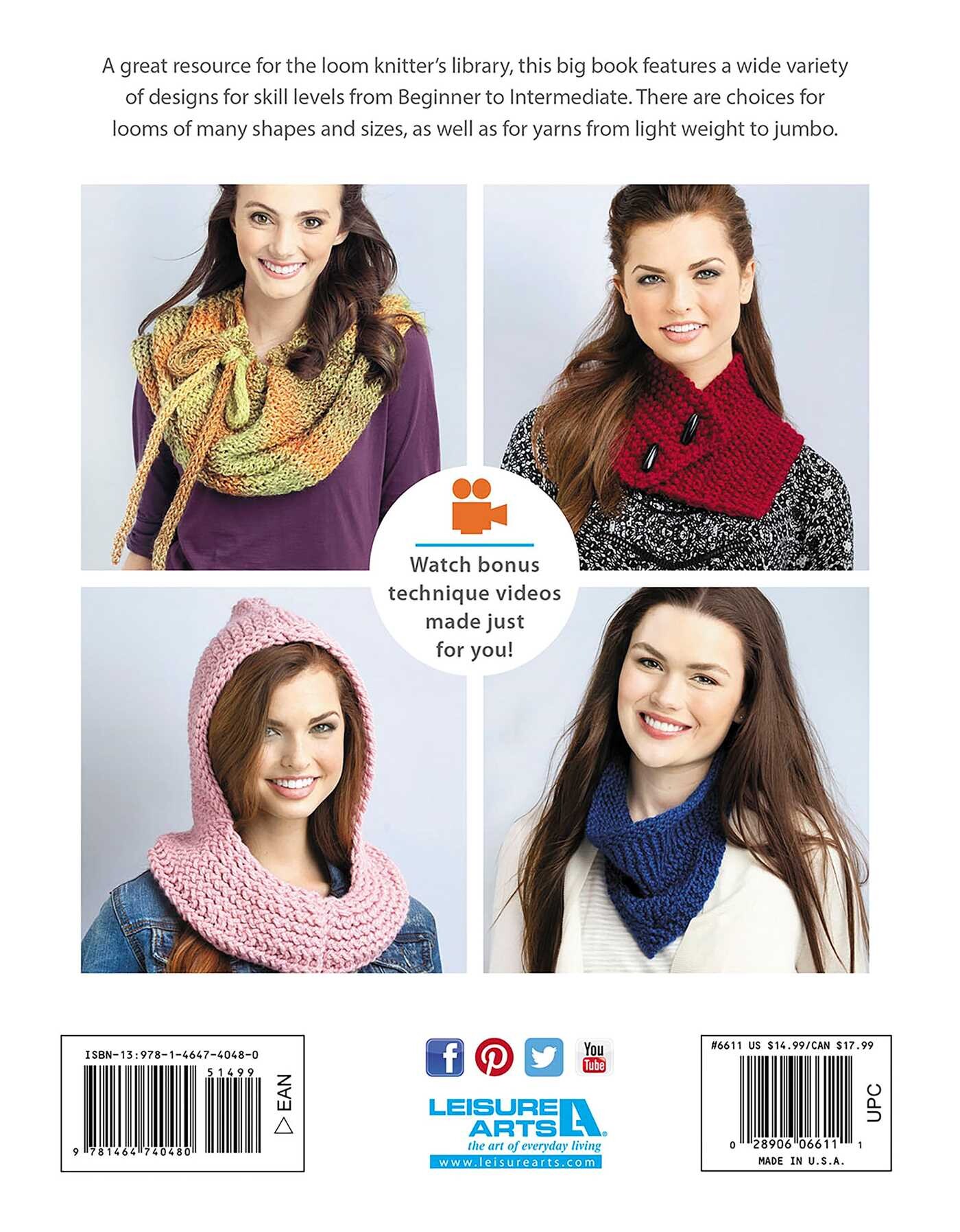 Big Book of Loom Knit Cowls | Book by Kathy Norris | Official Publisher ...