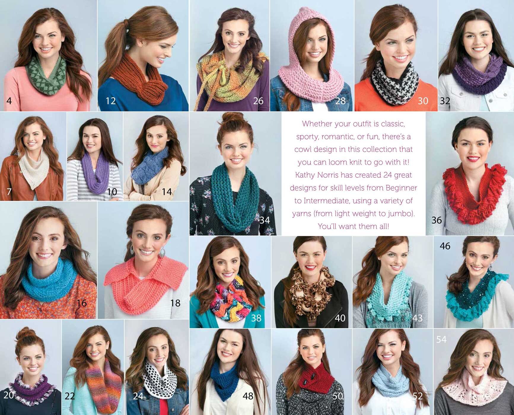 Big Book of Loom Knit Cowls | Book by Kathy Norris | Official Publisher ...