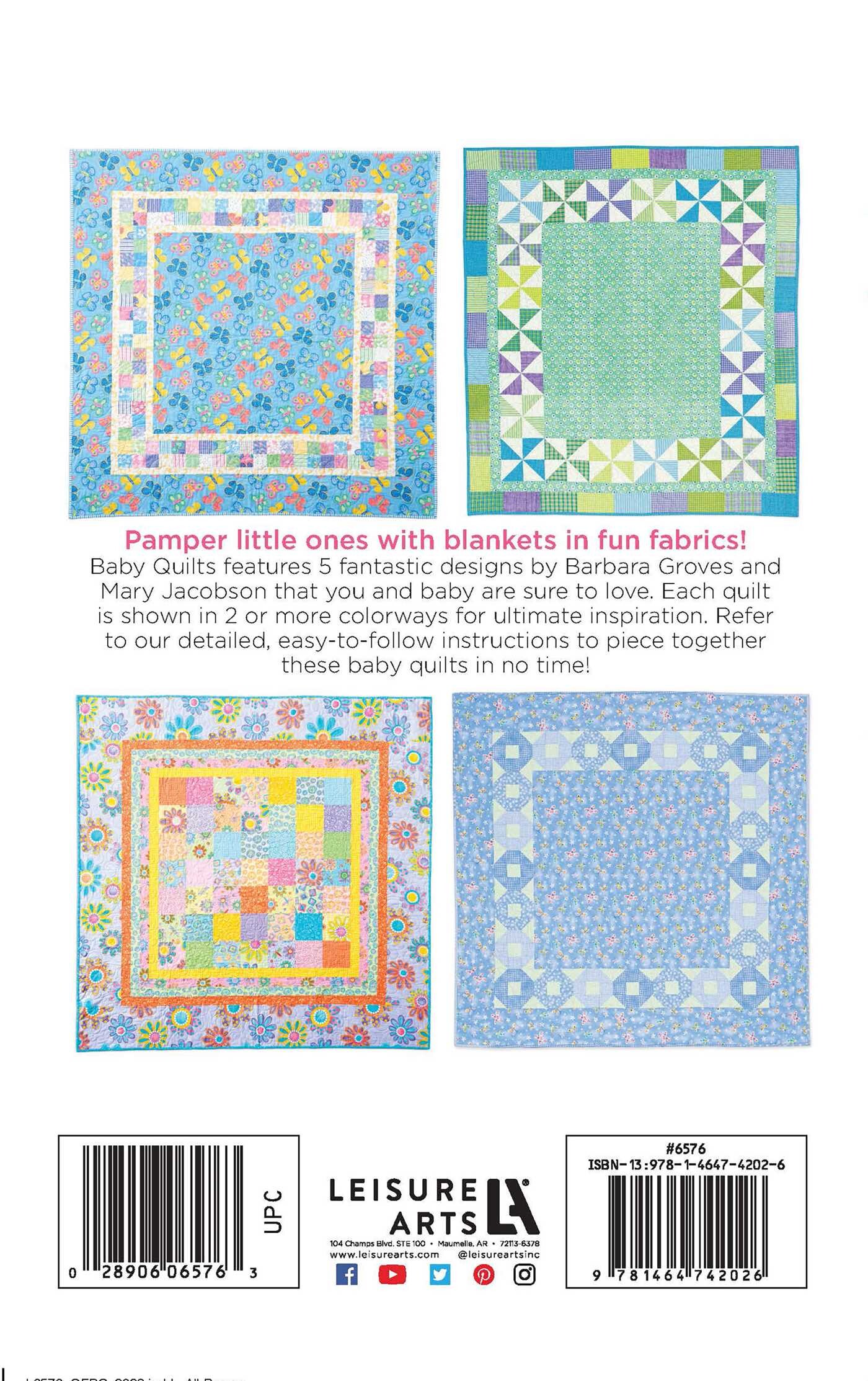 Baby Quilts—Pamper Little Ones with Fast Blankets in Fun Fabrics ...