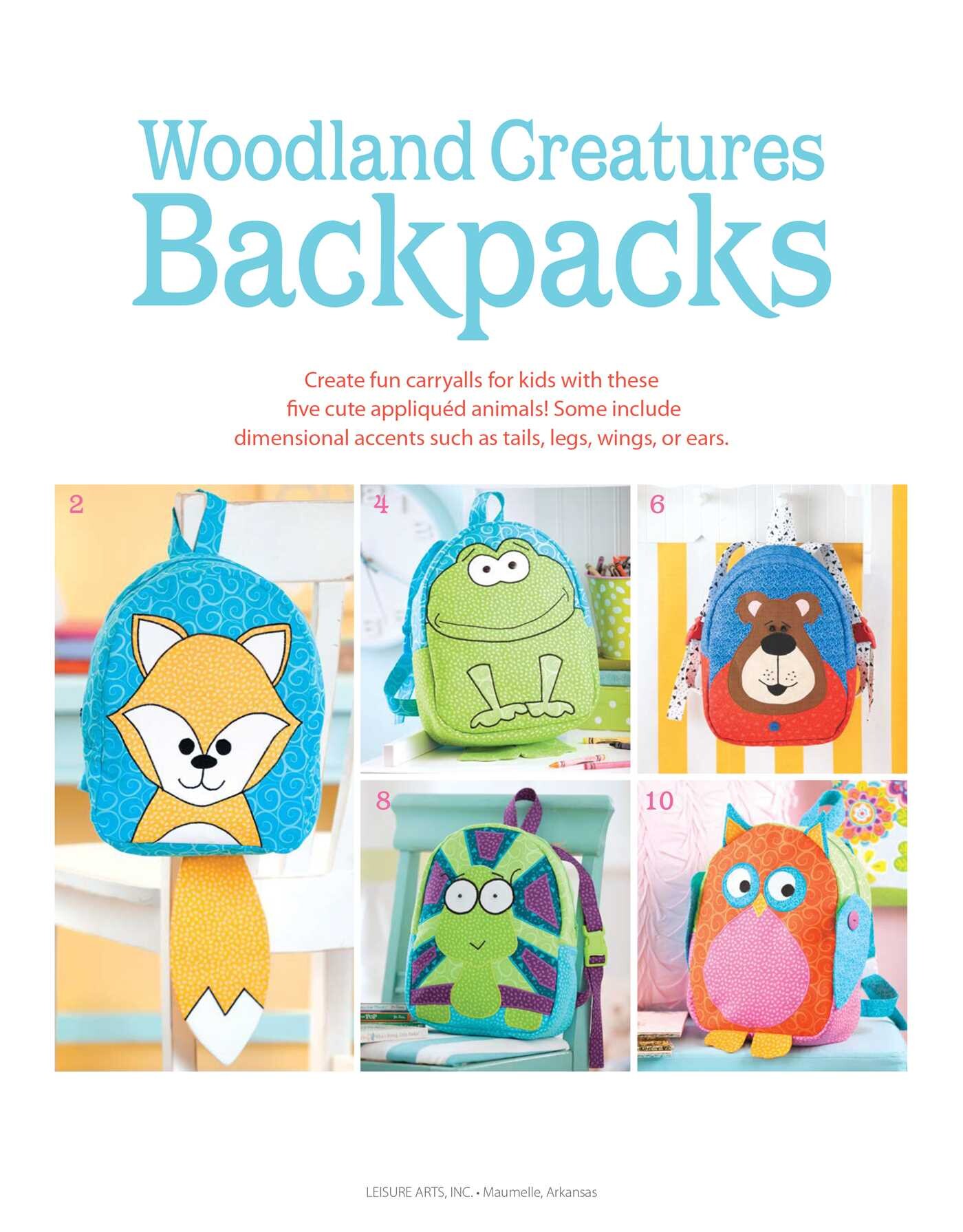 Woodland Creatures Backpacks | Book by Sue Marsh | Official Publisher ...