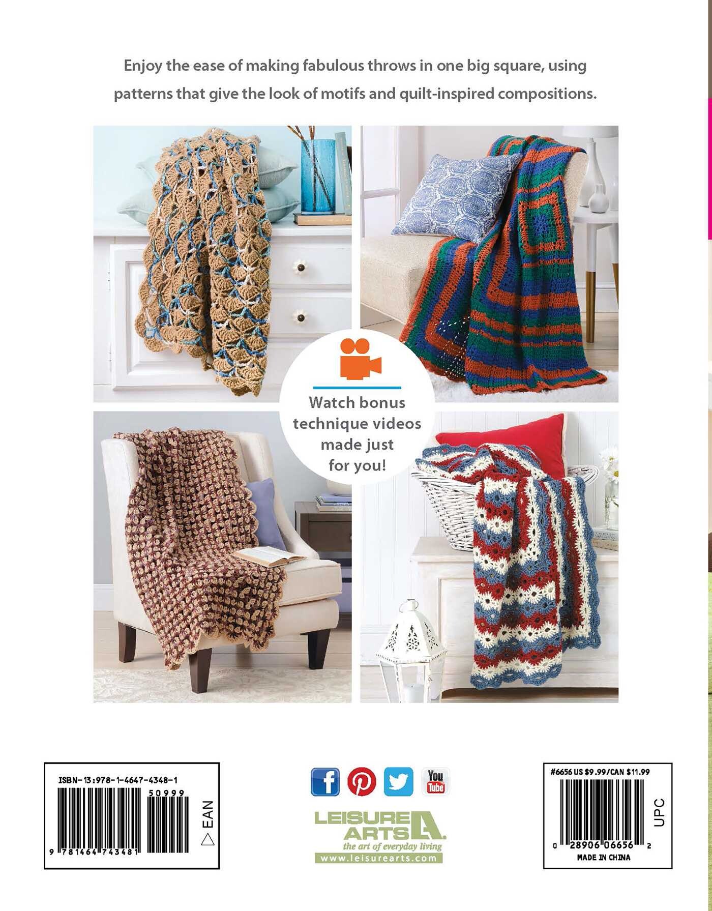 Dare To Be Square Afghans | Book by Lisa Gentry | Official Publisher ...