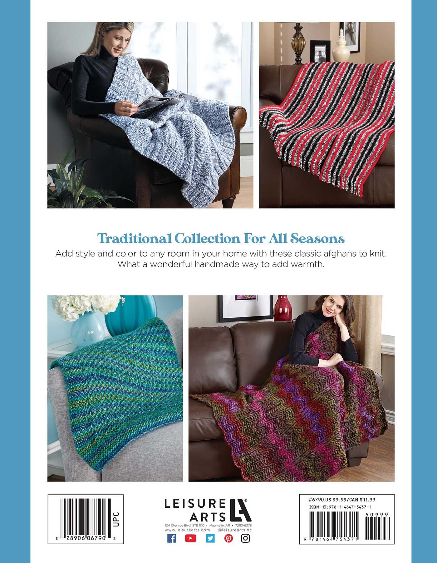 Knit Classic Afghans | Book by Leisure Arts | Official Publisher Page ...