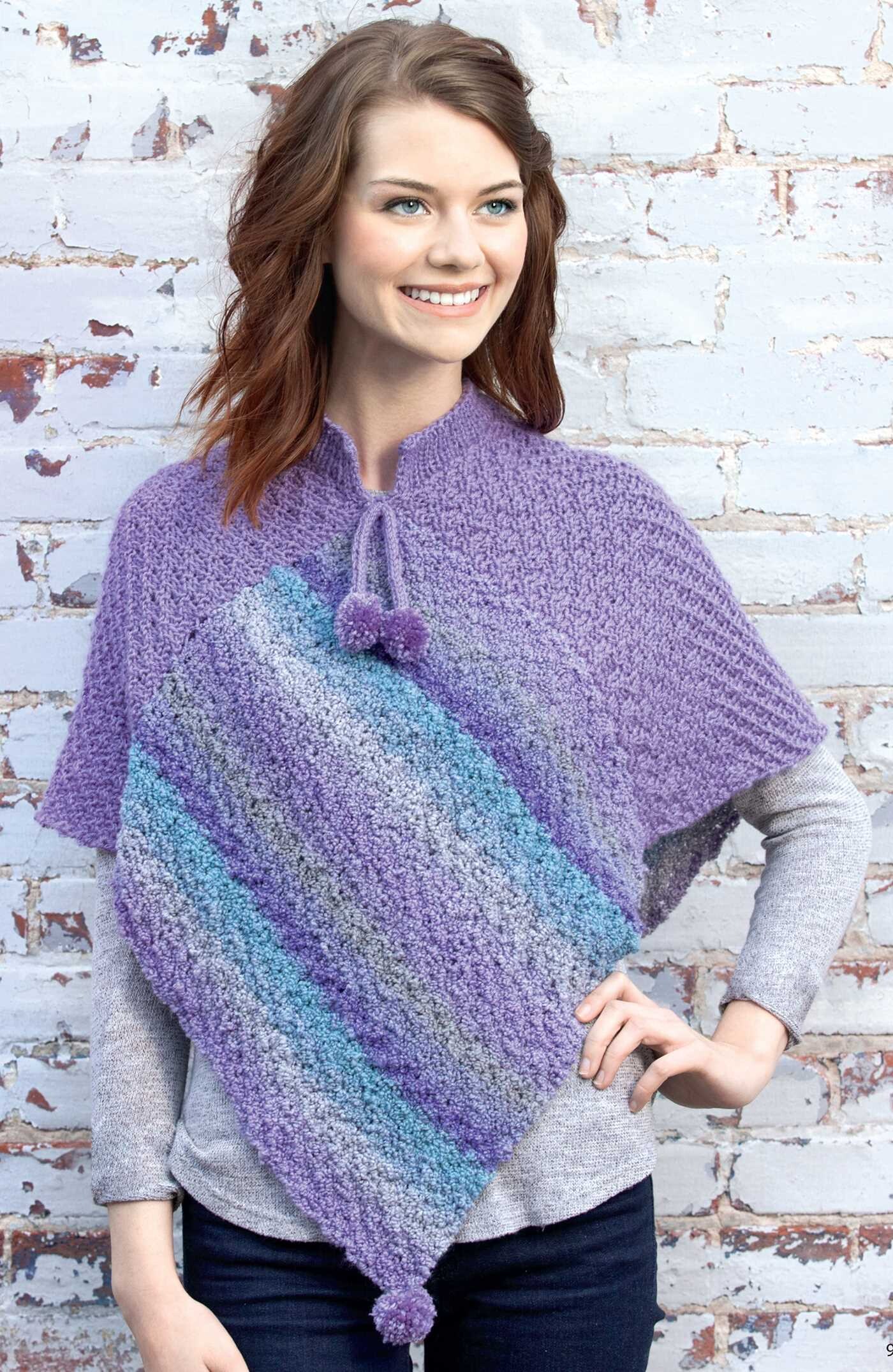 Knit Poncho Rebound | Book by Leisure Arts | Official Publisher Page ...