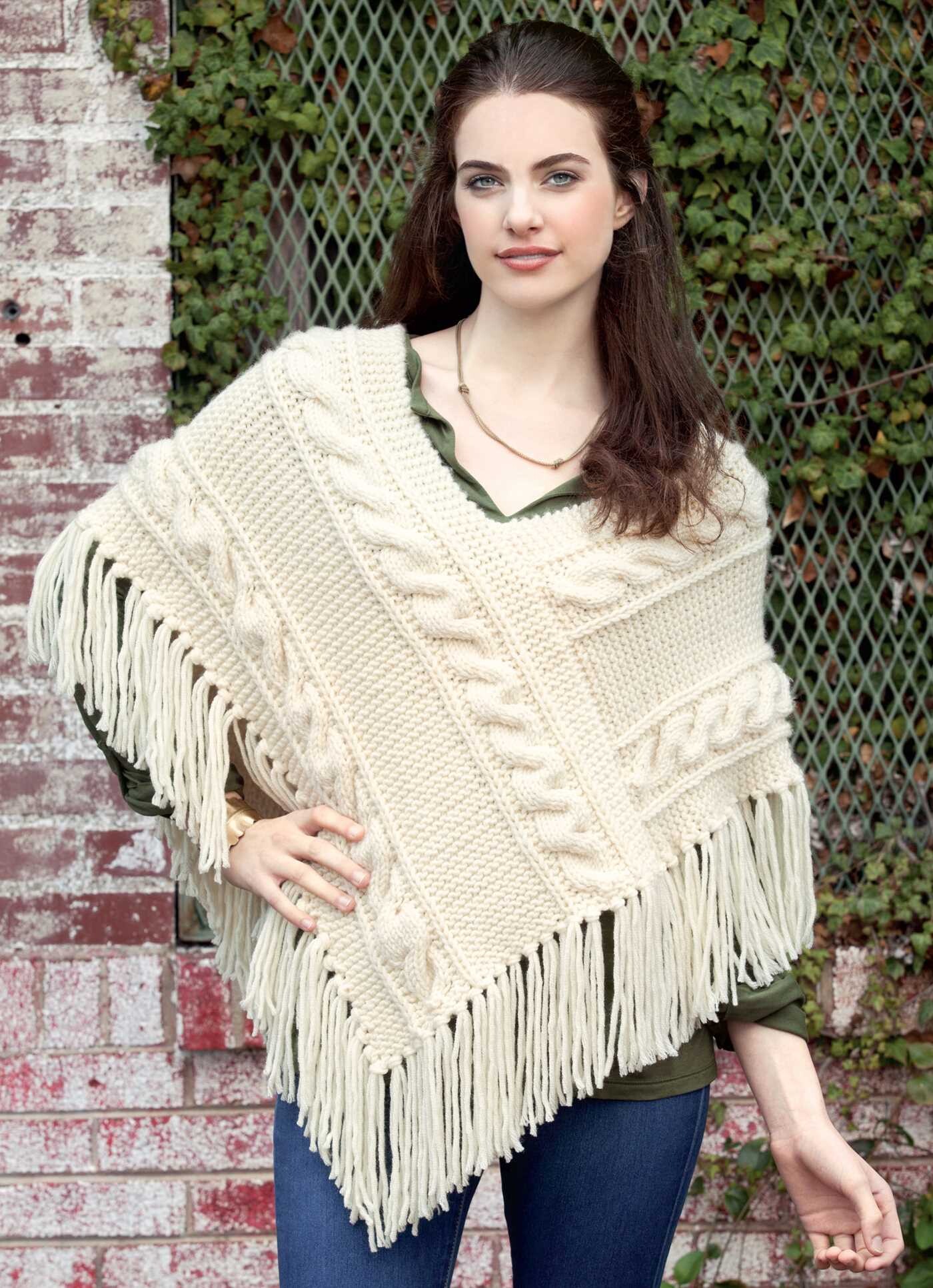 Knit Poncho Rebound | Book by Leisure Arts | Official Publisher Page ...