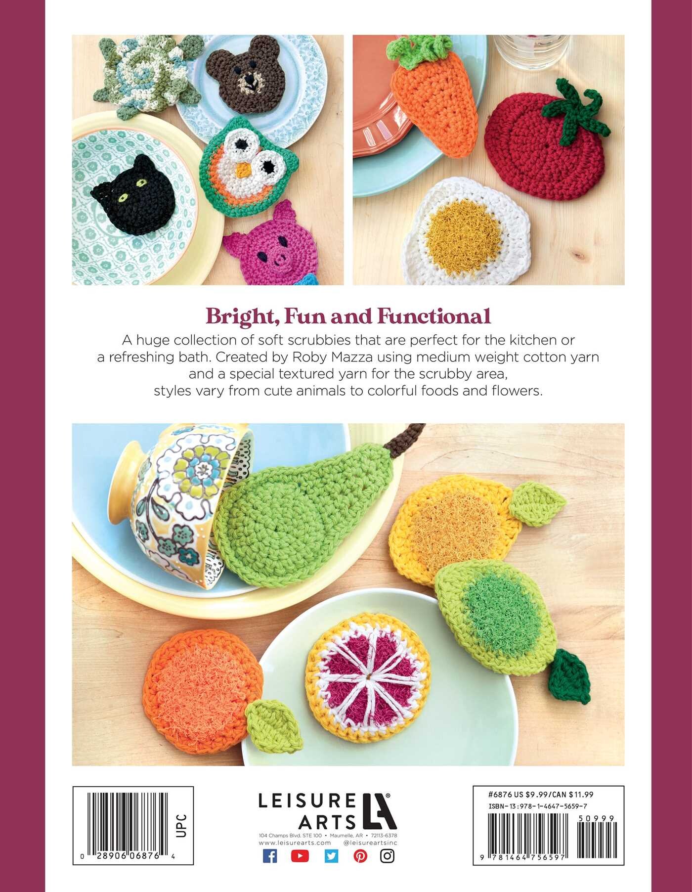 So-Cute Scrubbies Crochet | Book by Judith McCabe | Official Publisher ...