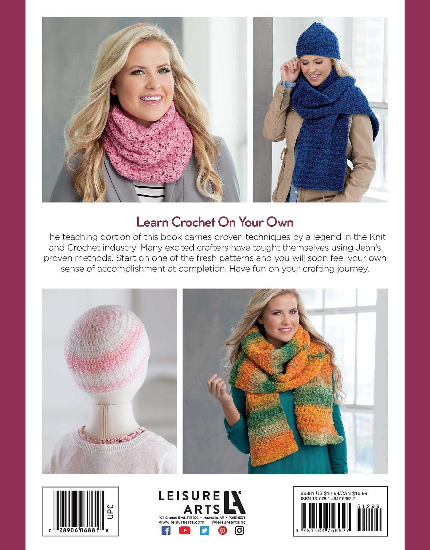 Learn to Crochet the Easy Way | Book by Jean Leinhauser | Official ...