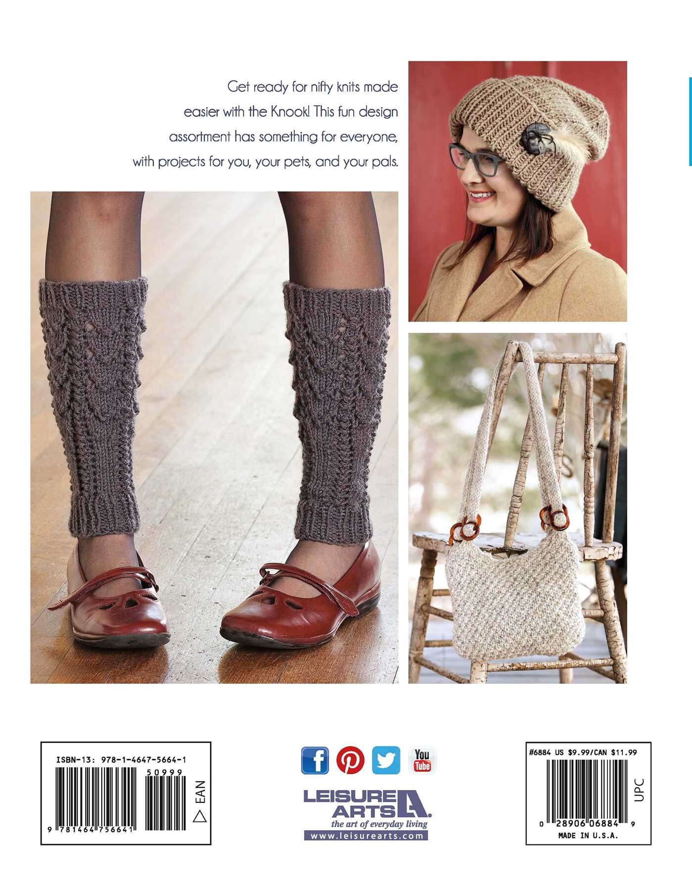 Cozy Knits Made with the Knook | Book by Leisure Arts | Official ...