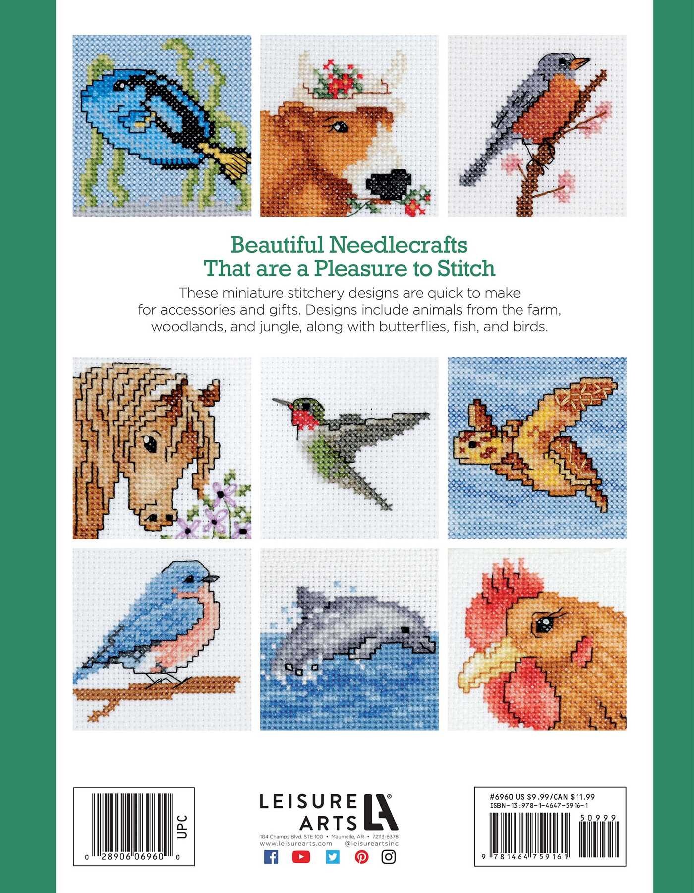 50 Cross Stitch Quickies Animals and Friends | Book by Claudia E. Plett ...