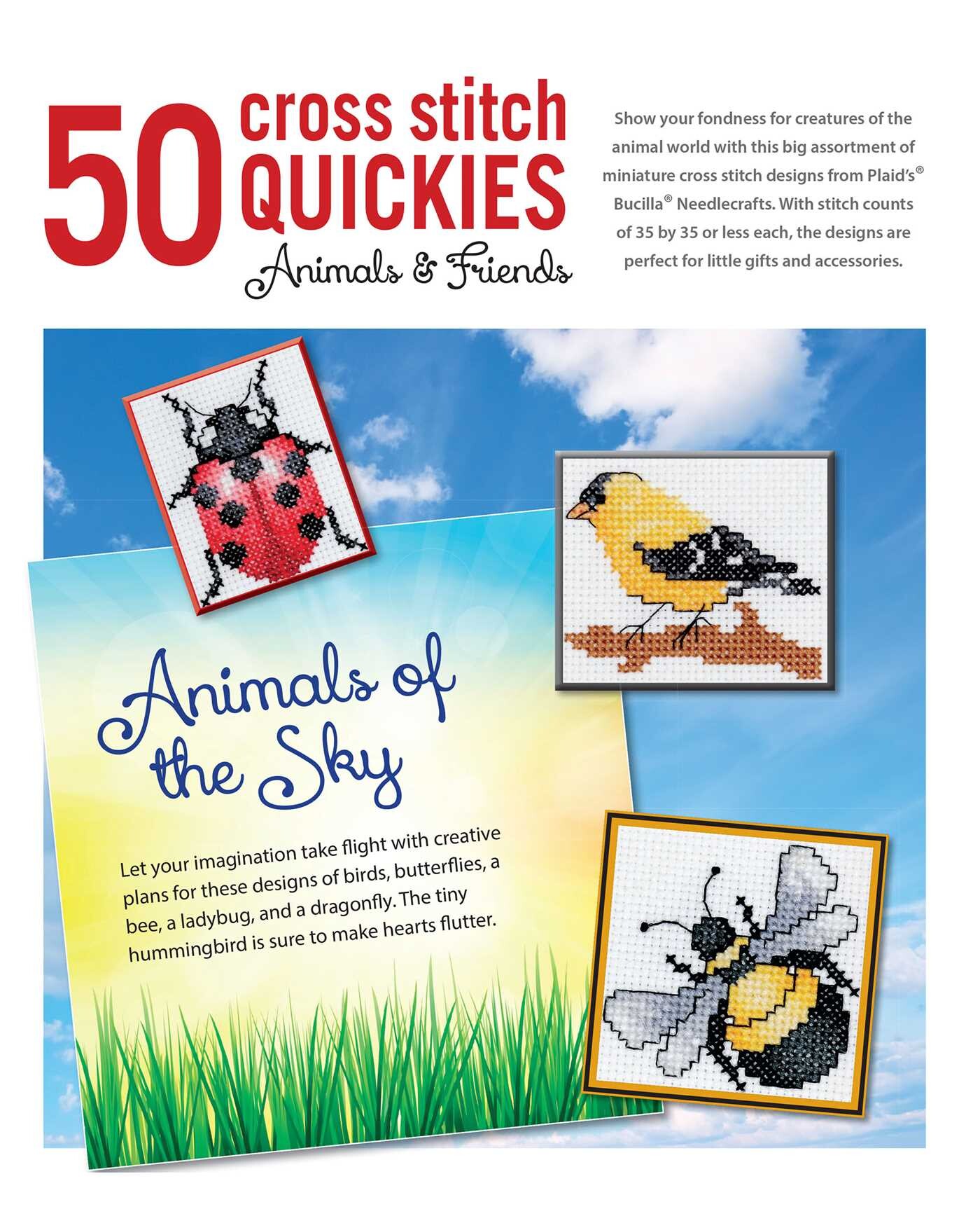 50 Cross Stitch Quickies Animals and Friends | Book by Claudia E. Plett ...