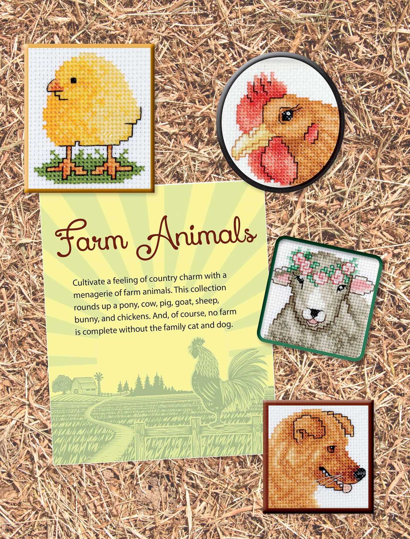 50 Cross Stitch Quickies Animals and Friends | Book by Claudia E. Plett ...